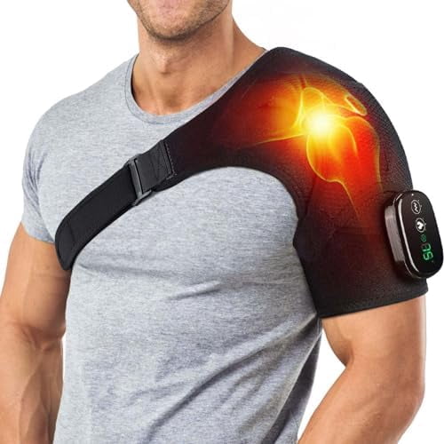 XZZ Shoulder Heating Pad, 3 in 1 Shoulder Device, Shoulder Brace ...
