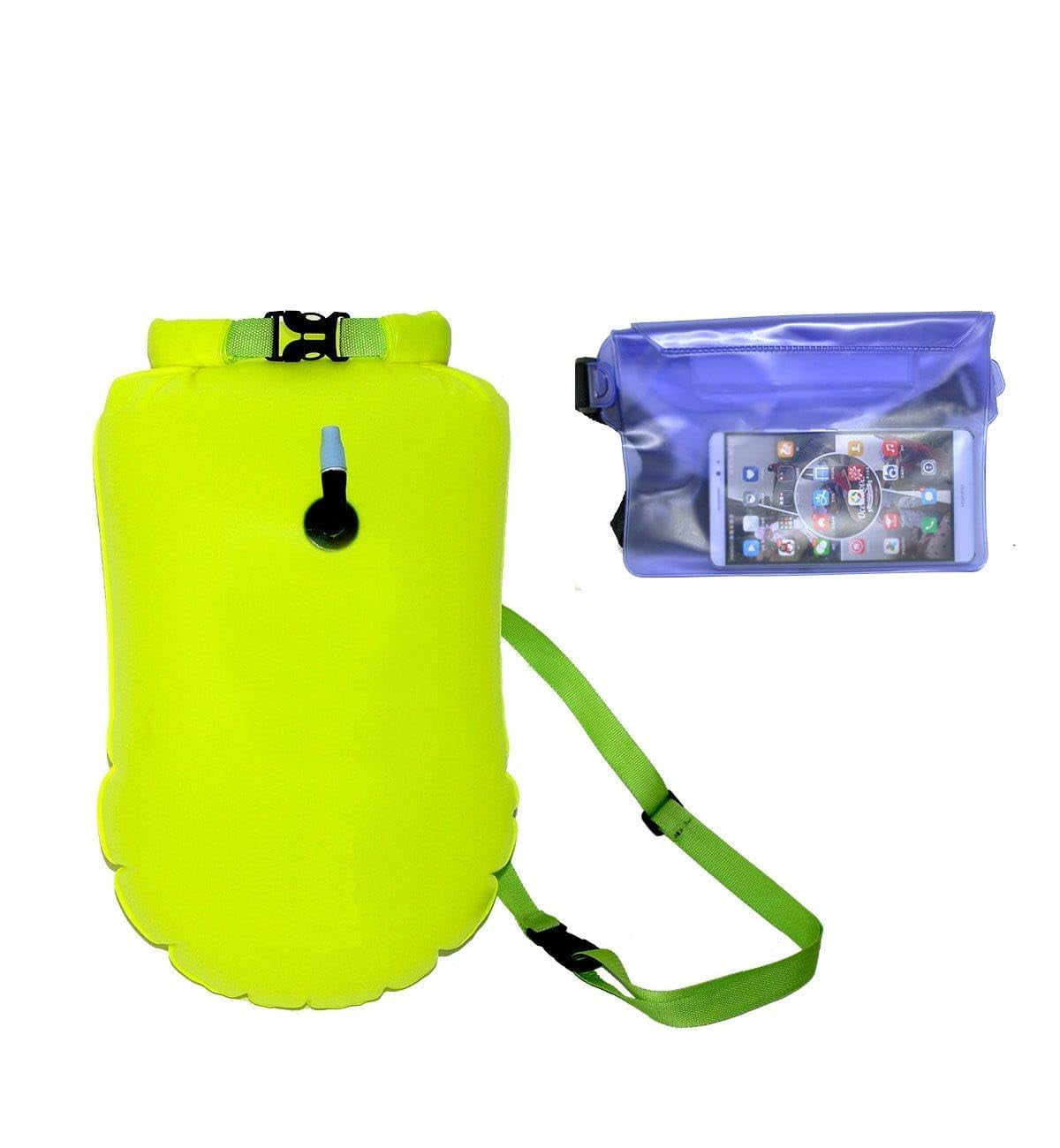 XZZ Swim Buoy Open Water, Swimming Life-Saving Drift Bag for Open Water ...