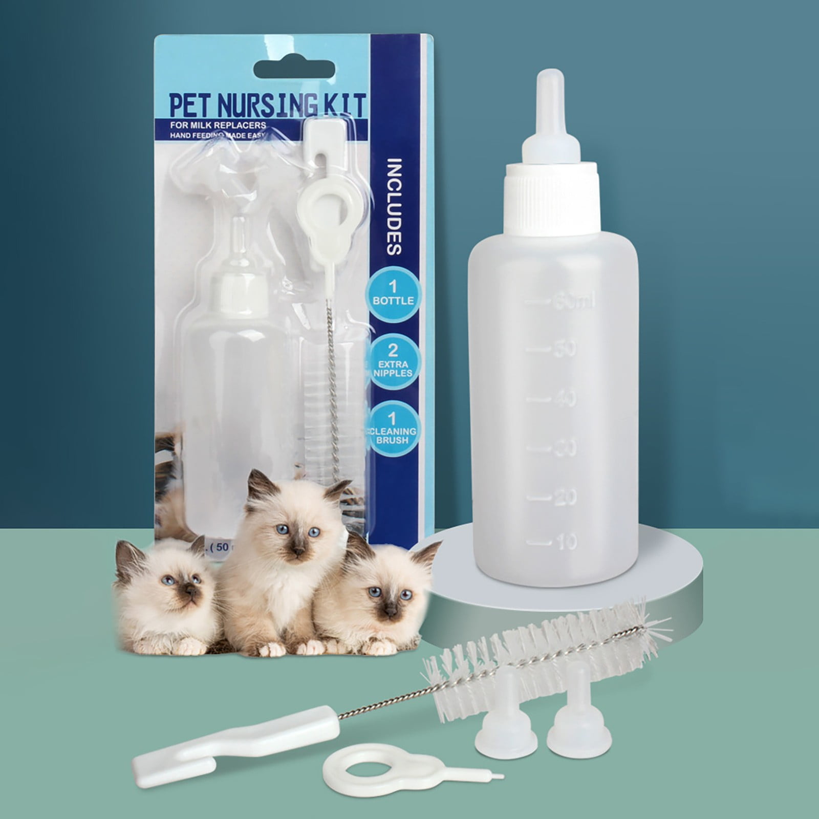 XZZjjl Animal Accessories Dog Accessories Large Dogs Pet Bottle Feeder ...