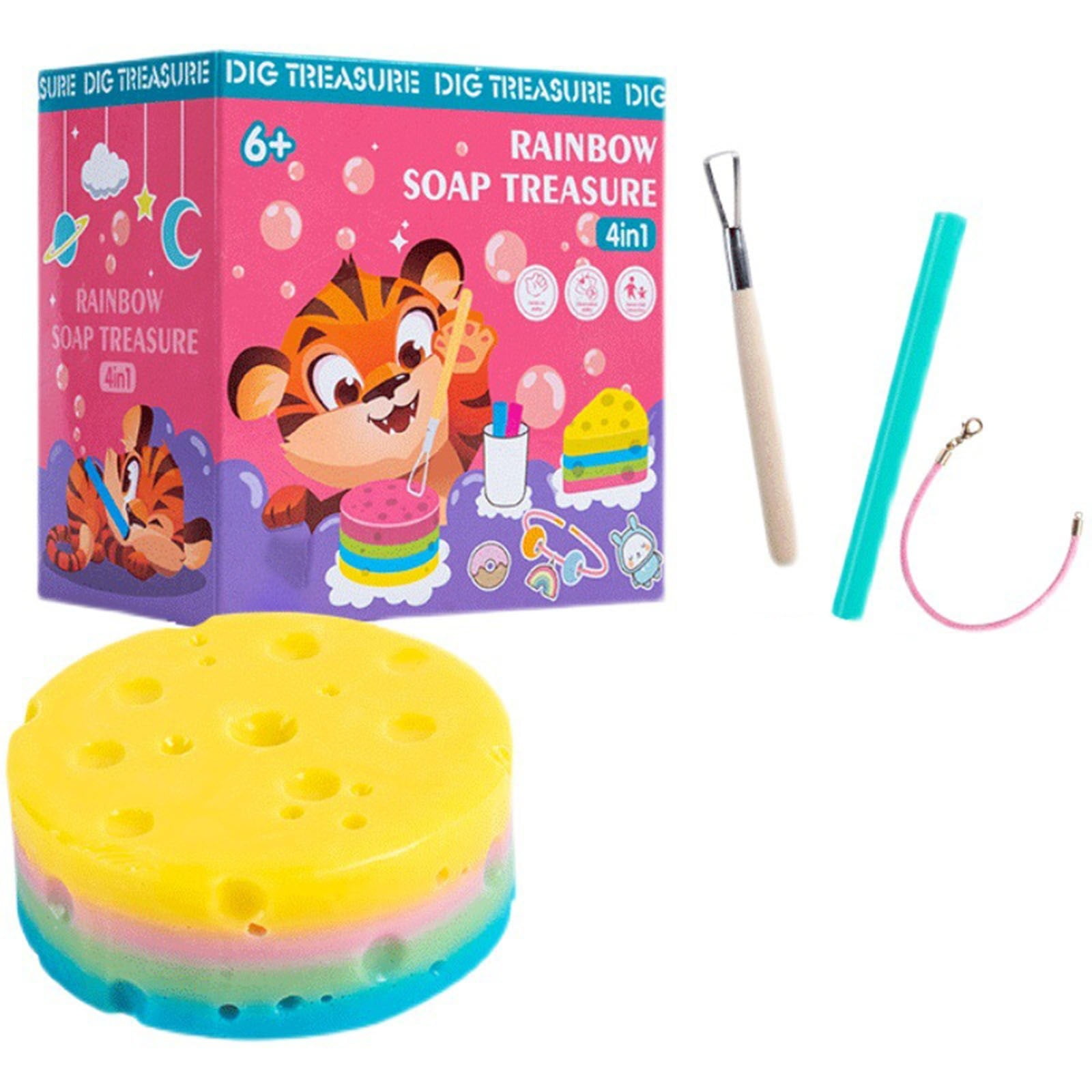 XZZjjl Early Education Toy Colorful Rainbow Scratch Diy With Border ...