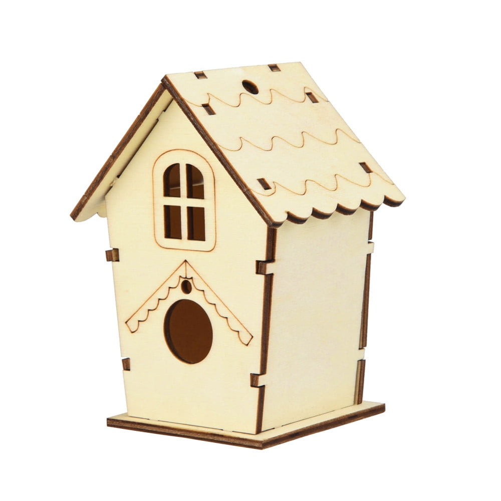 XZZjjl Home Tools DIY Dox Bird Bird Bird Bird Wooden Song Feed for ...