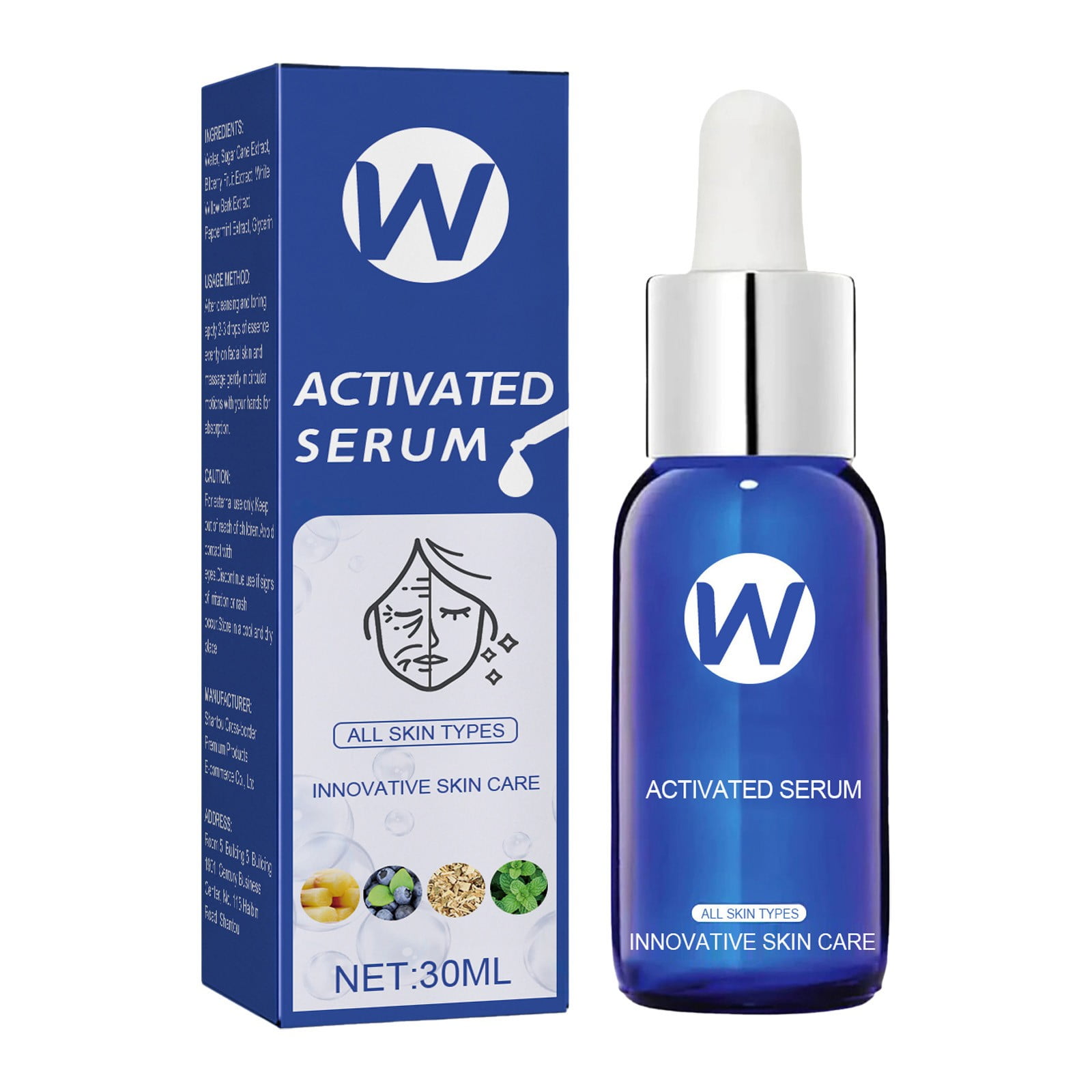 XZZjjl Makeup 30Ml Deep Improves Skin Firmness mizes Fine Lines And And ...