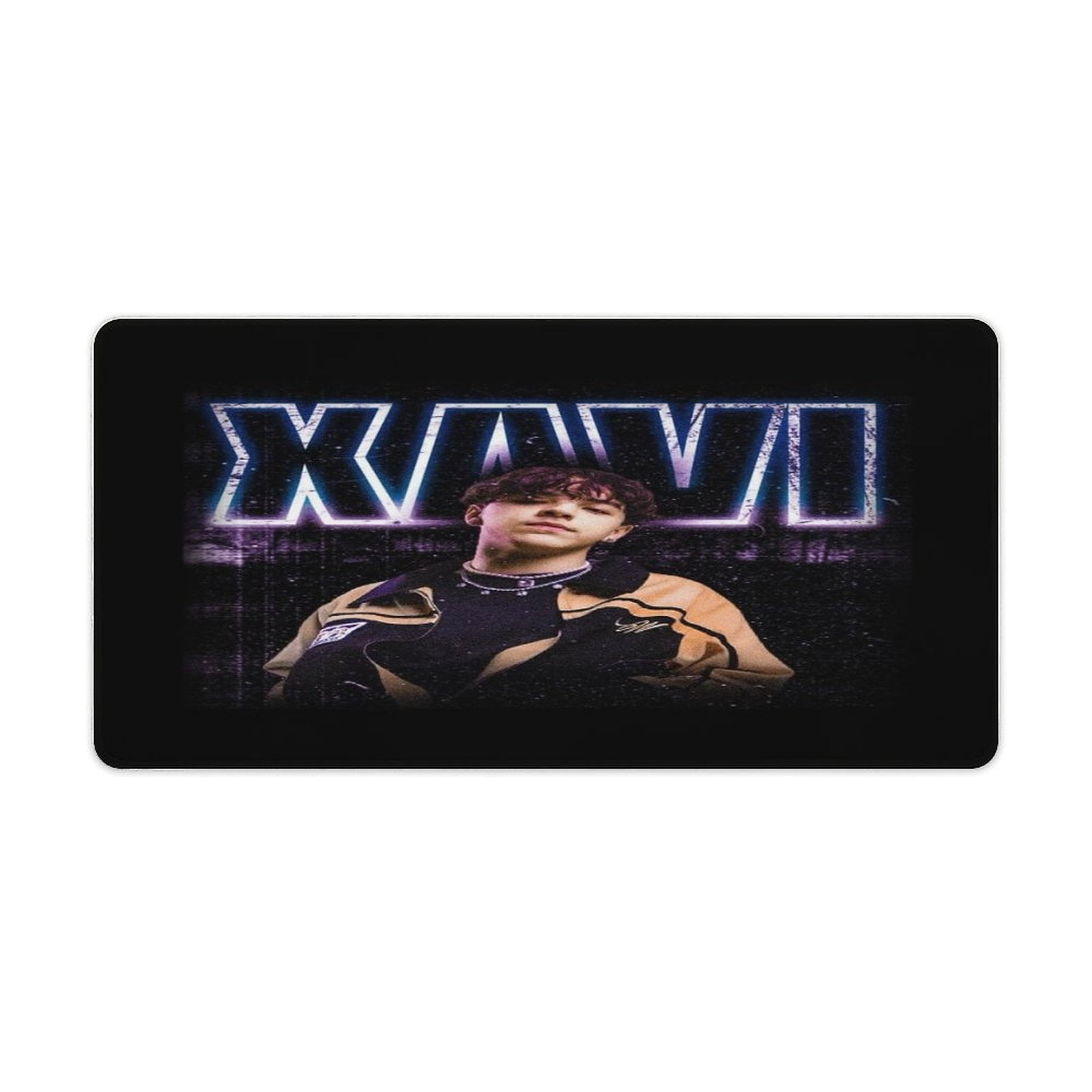 Xa-vi Singer Computer Mouse Mat with Anti-Slip Rubber Base Anti-Fray ...