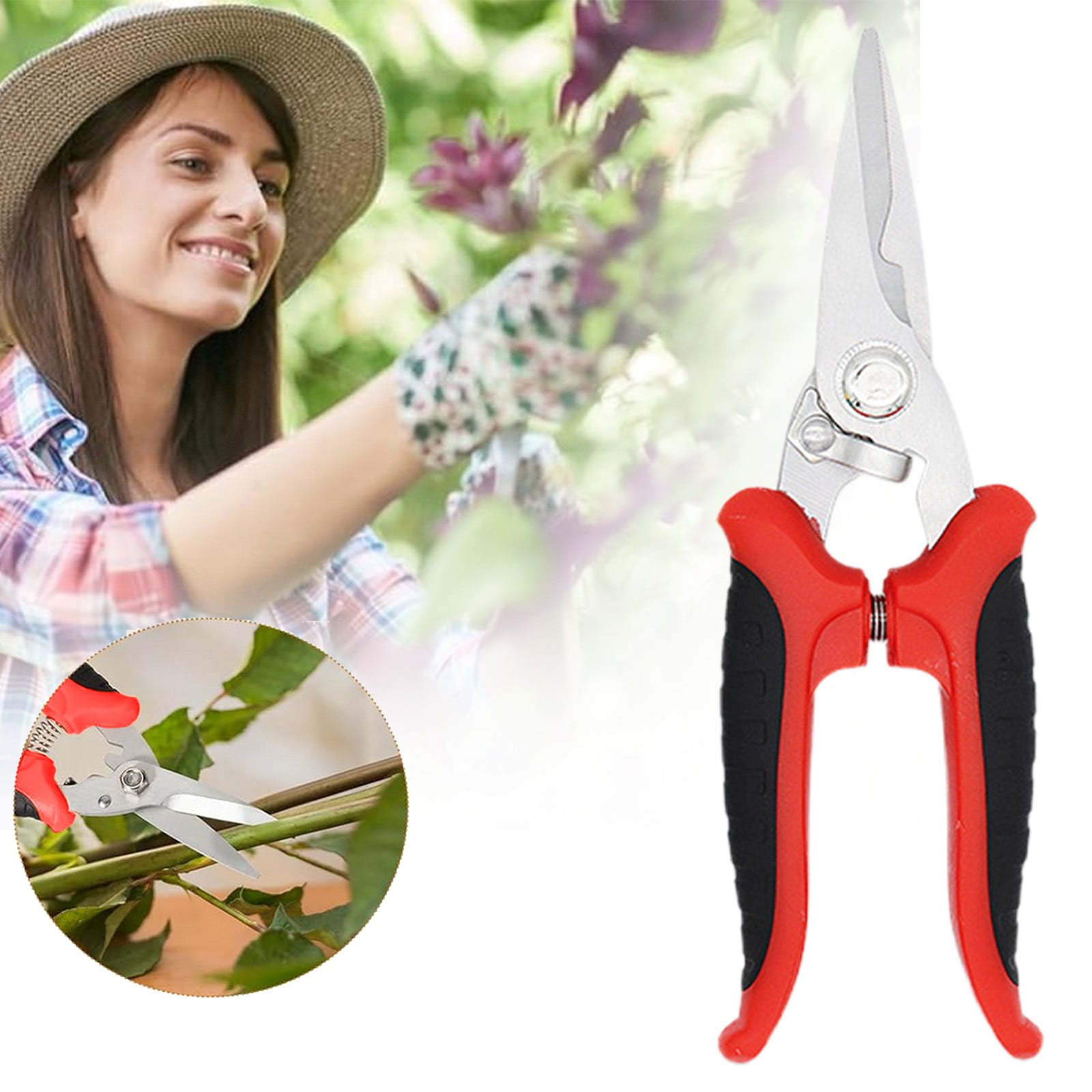 XaTanion Garden Pruning ShearsGarden Pruning Shears Handheld Pruners Set Heavy Duty Garden ...
