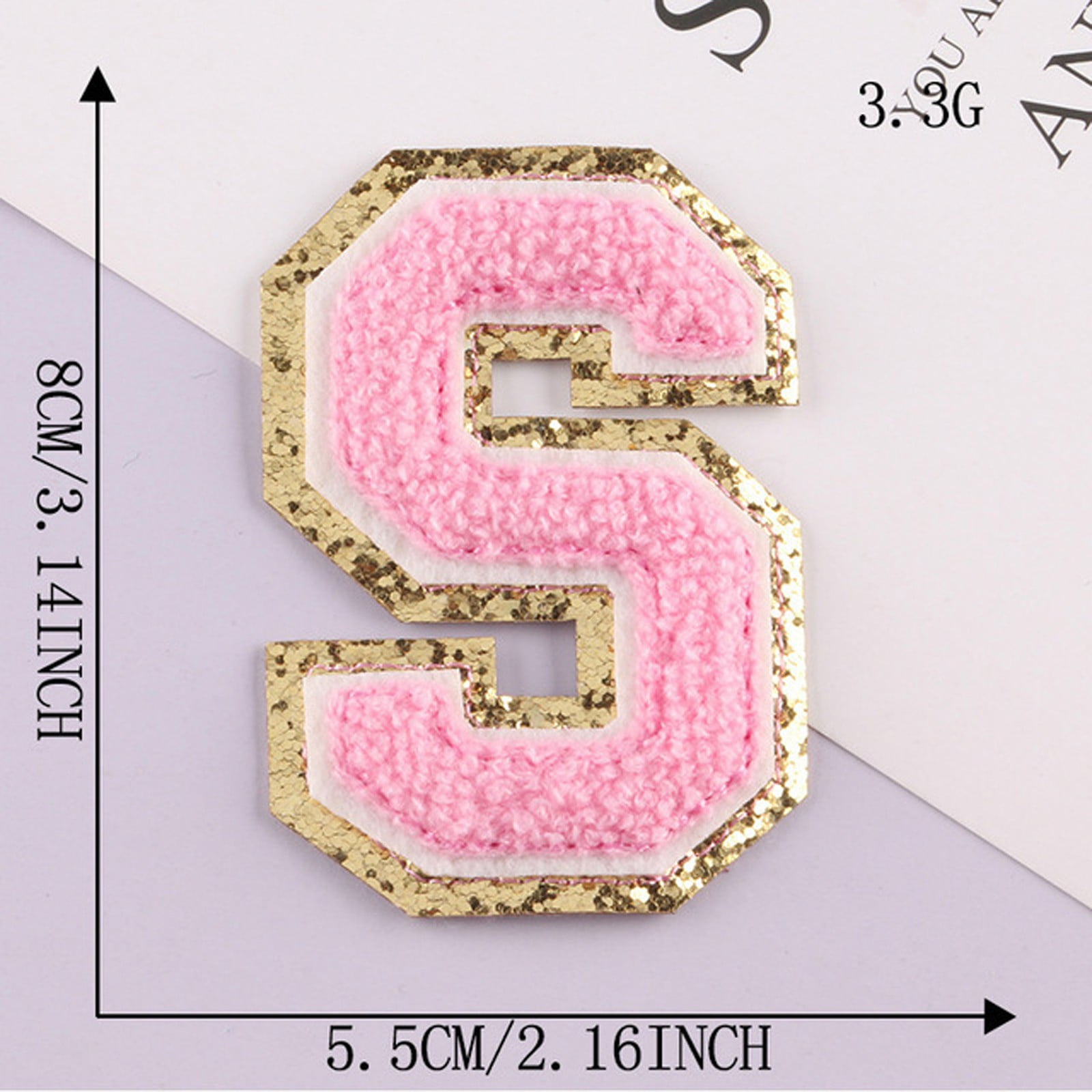 XaTanion Letter Patches Computer Embroidery Label Towel Embroidery ...
