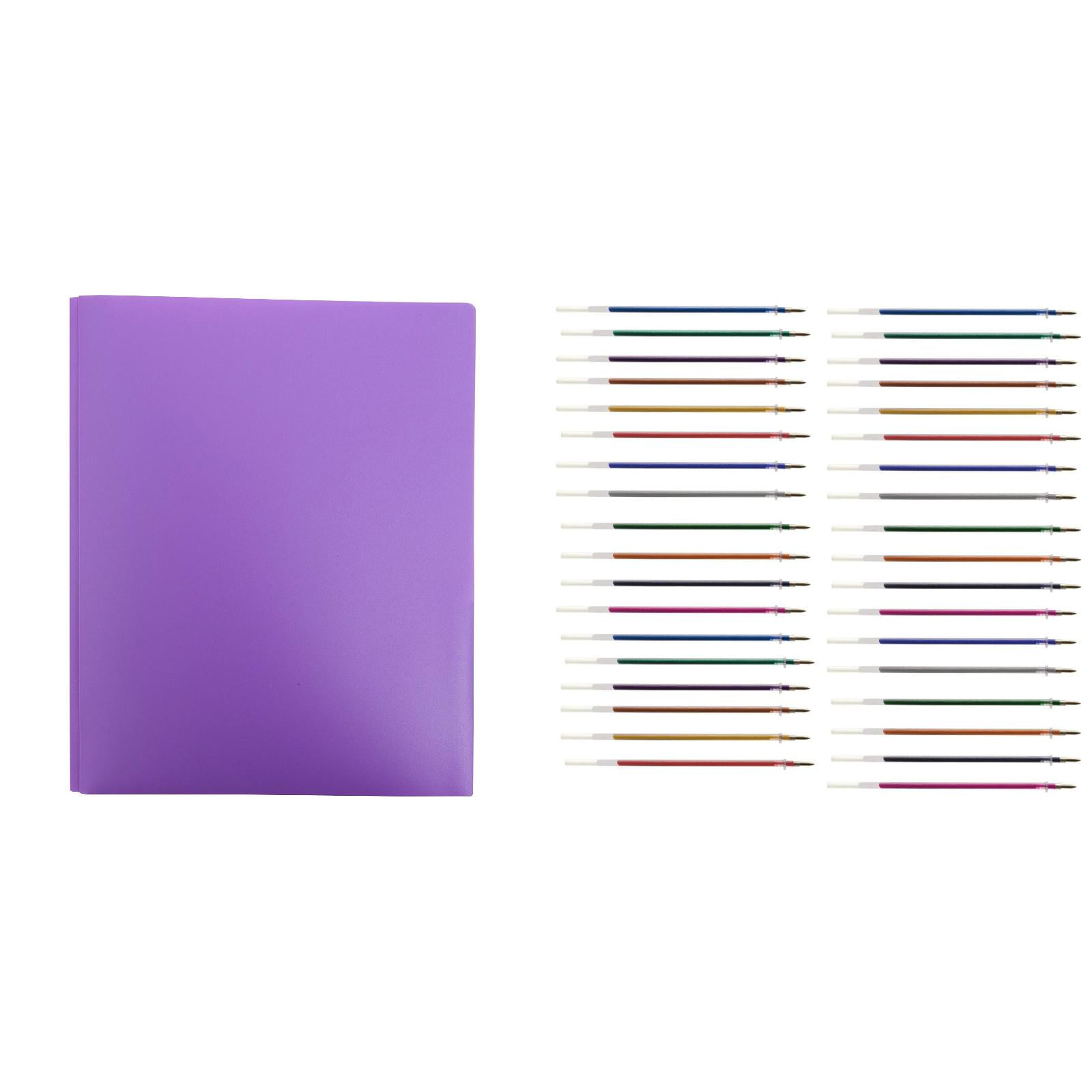 XaTanion Plastic Folder Dunwell Colored Plastic Folder With Pockets And ...