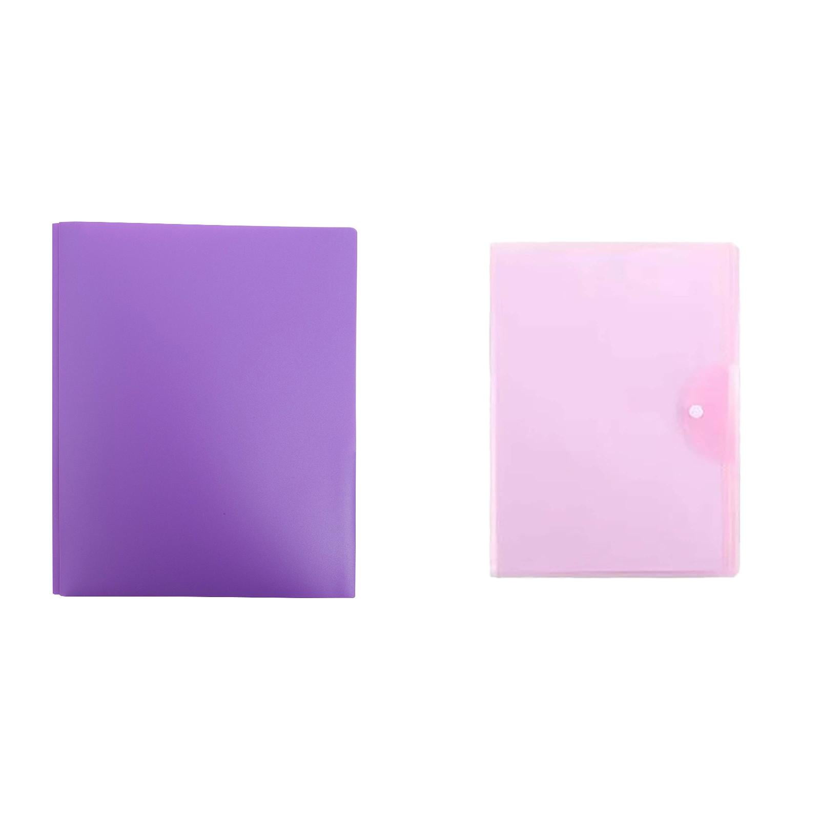 XaTanion Plastic Folder Dunwell Colored Plastic Folder With Pockets And ...