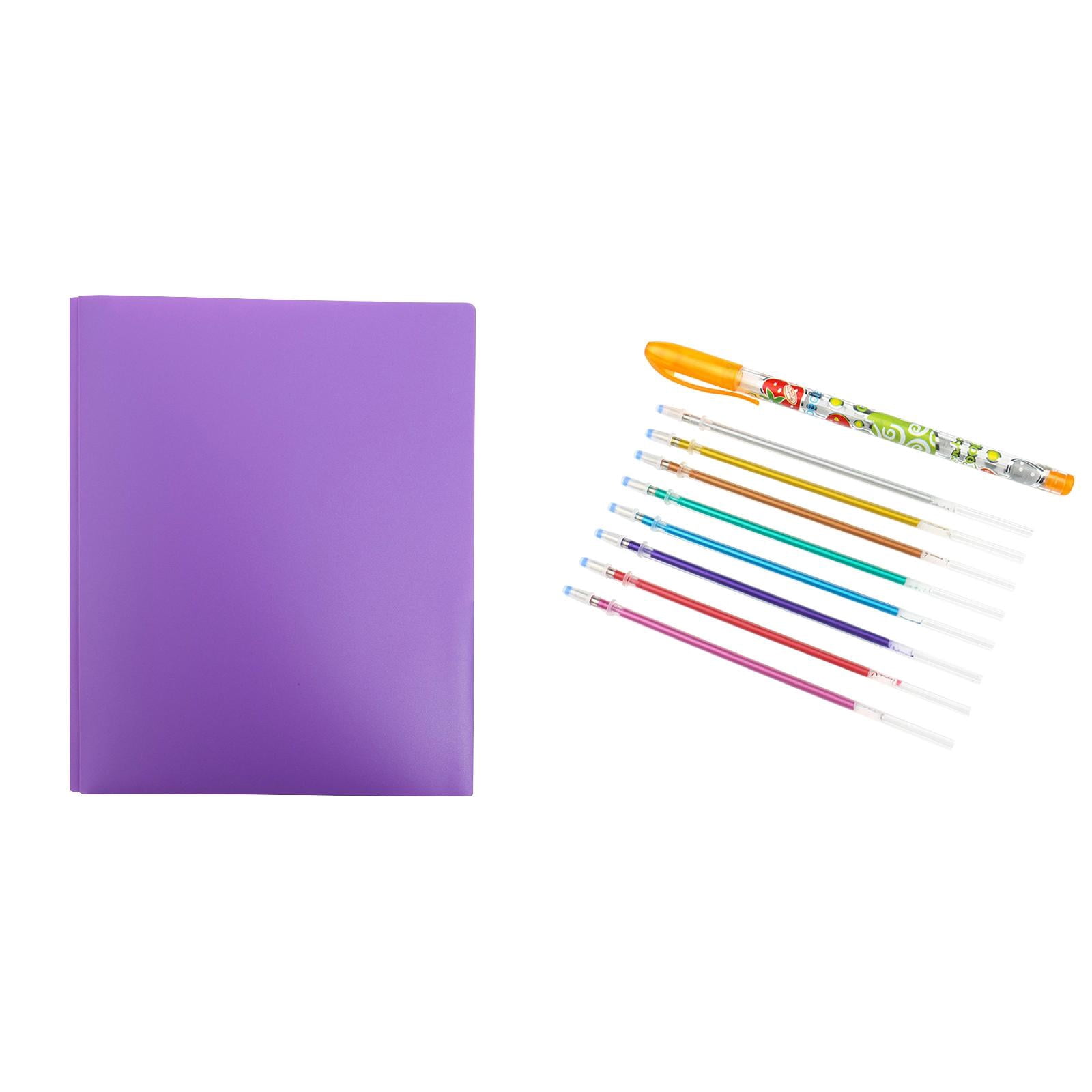 XaTanion Plastic Folder Glitter Gel Pen Set Glitter Tip Highlighters ...