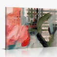 XaaKee Canvas Art Woven Paint Abstract Expressionism Modern Wall Print ...