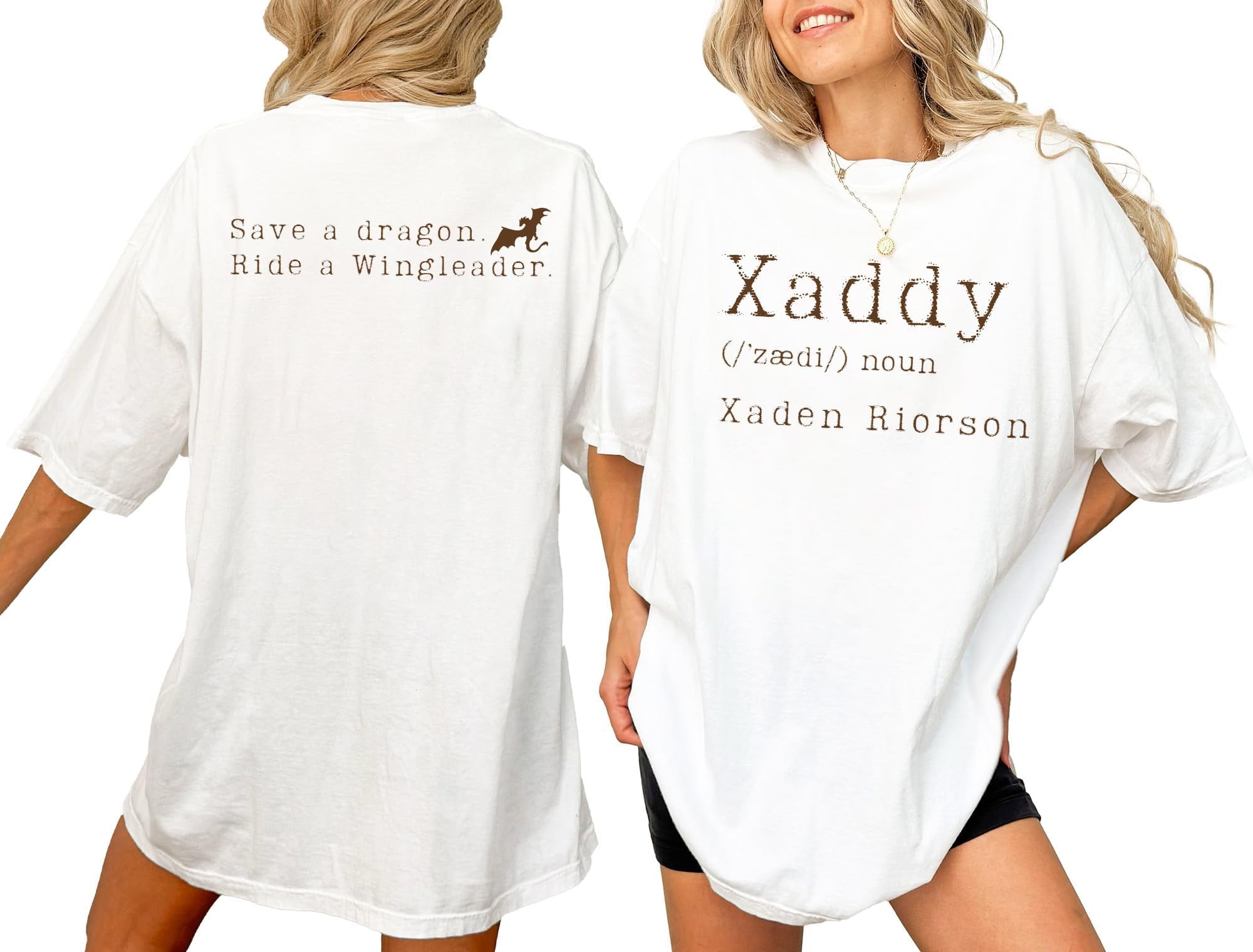Xaddy Xaden Riorson Shirt - Fourth Wing Shirt, Iron Flame Dragon Rider ...