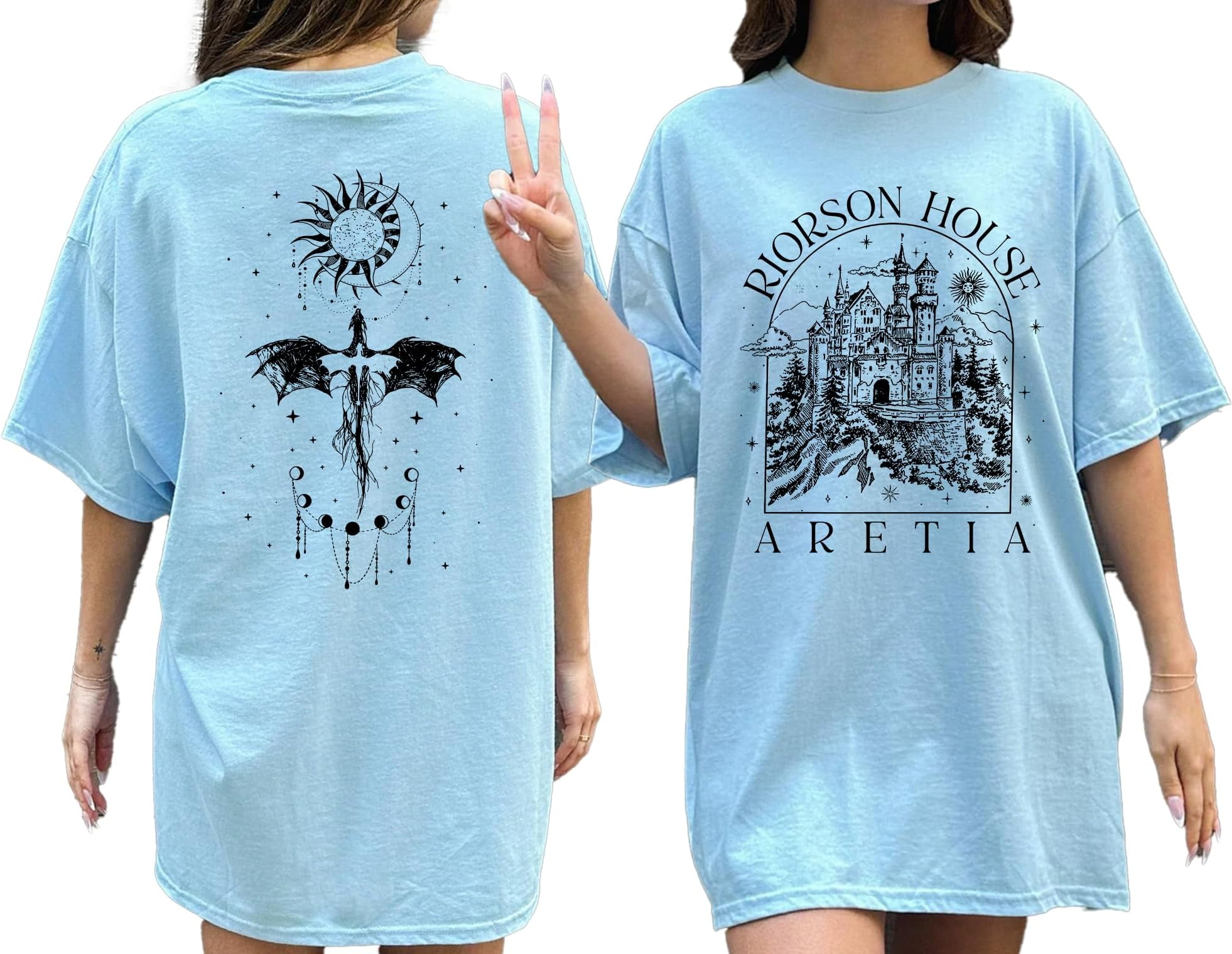Xaden Riorson House Aretia Shirt - Iron Flame Dragon Rider Shirt ...
