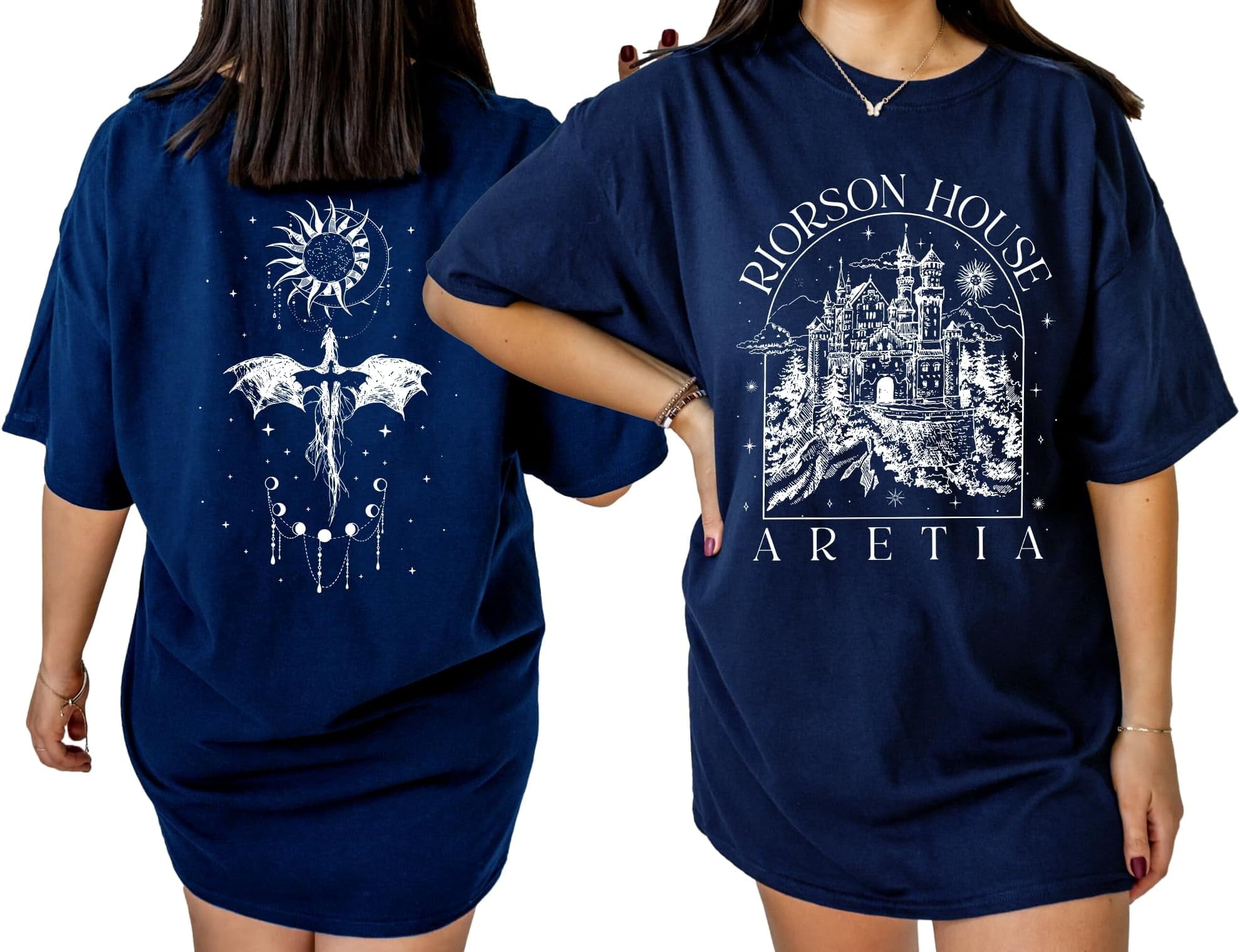 Xaden Riorson House Aretia Shirt - Iron Flame Dragon Rider Shirt ...