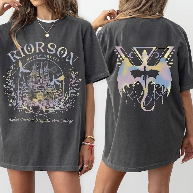 Xaden Riorson House Tee, Fourth Wing Wingleader Shirt, Dragon Rider T ...