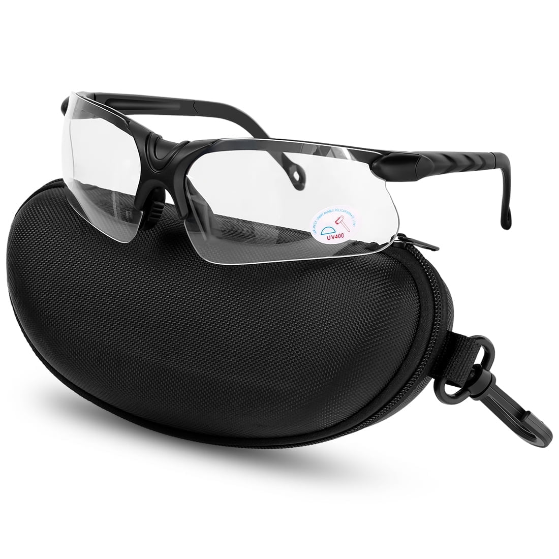 Xaegistac Shooting Glasses with Case Anti Fog Hunting Safety Glasses ...