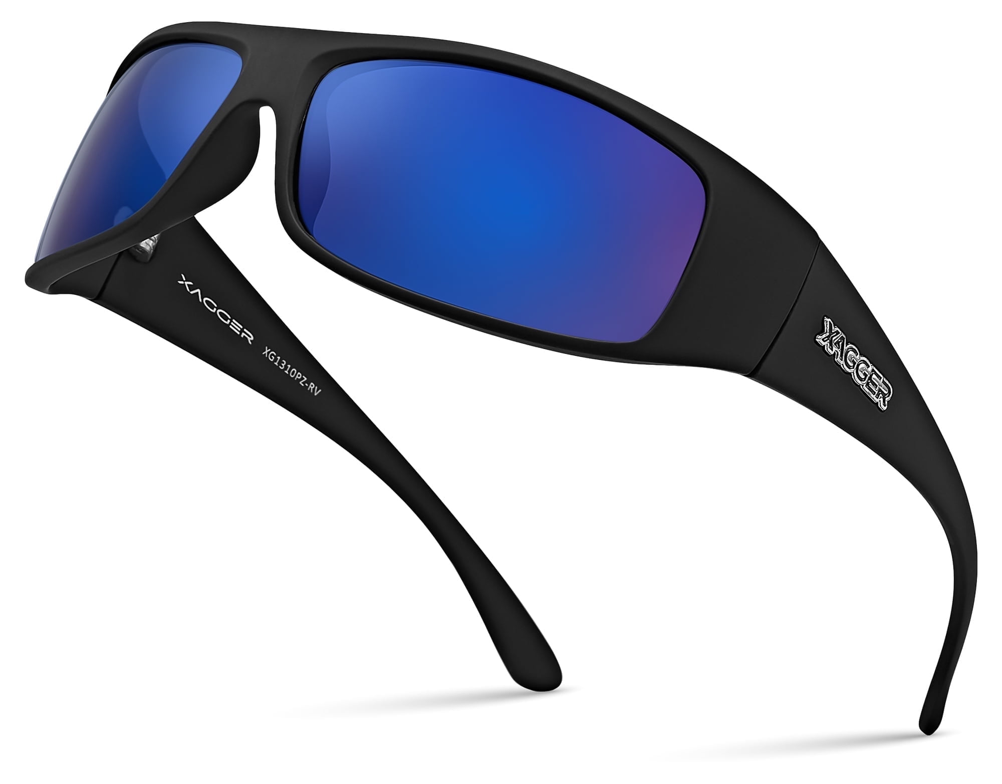 XAGGER Polarized Wrap-Around Sunglasses, UV400 for Men Women Sports ...