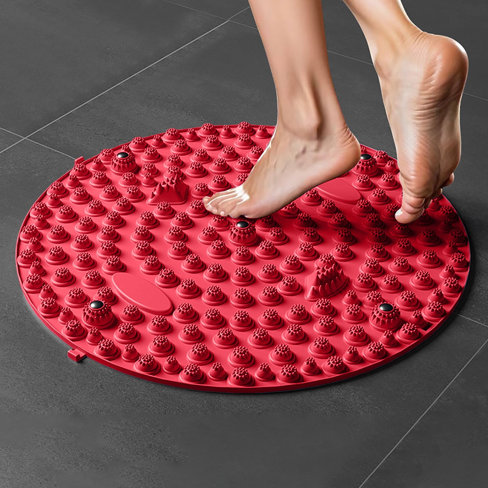 Xaiewey 2025 New Foot Reflexology PadRelaxation Massage Mat,Foot ...