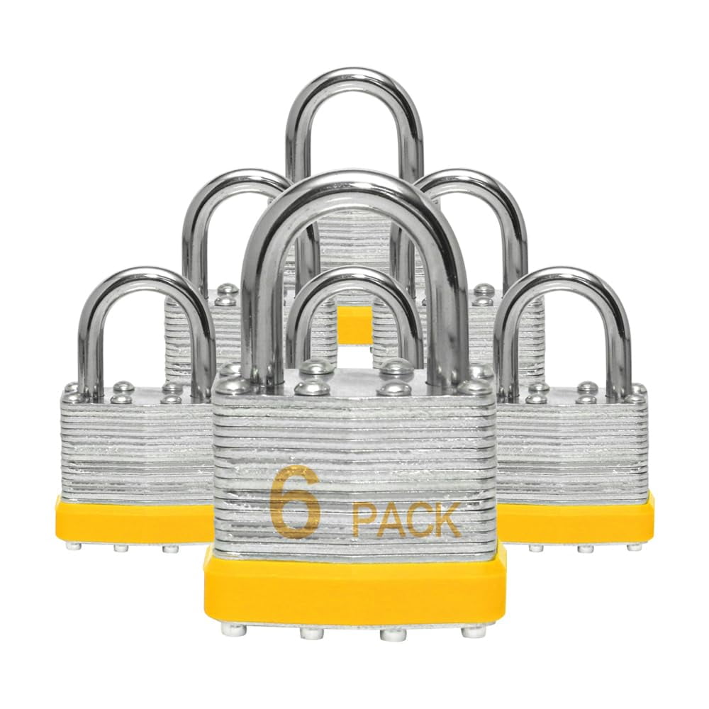 XanHen Locks Laminated Steel Keyed Padlocks Keyed Alike Locks Bulk ...