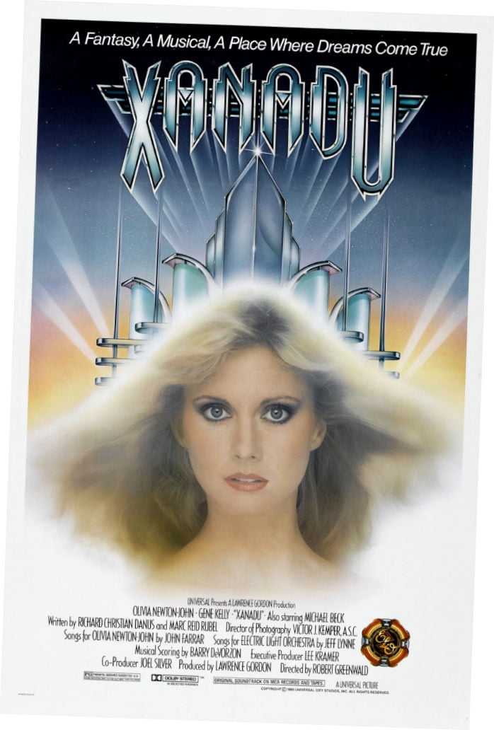 Xanadu Movie Poster Reprint 27inx40in for any room 27x40 Multi-Color ...
