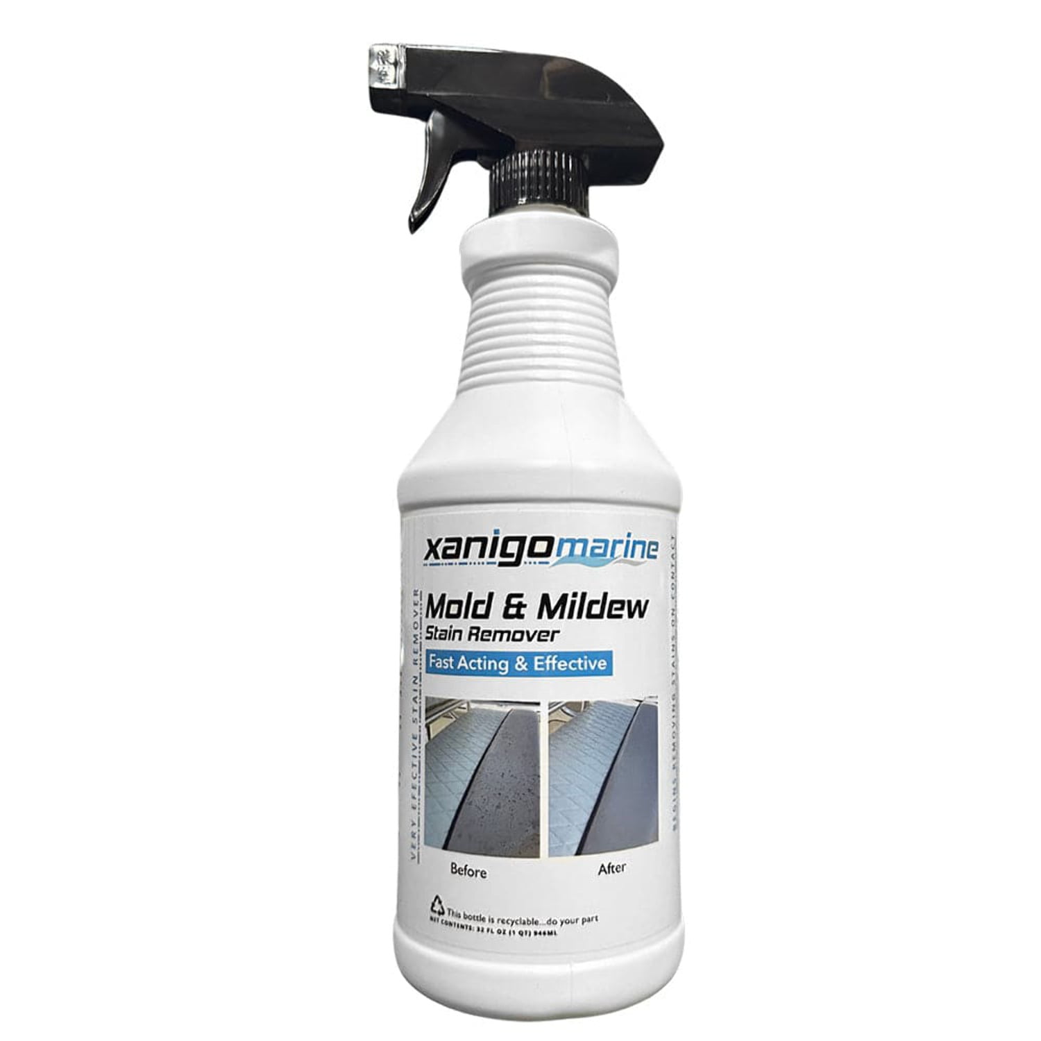Xanigo Marine Mold Mildew Stain Remover 32oz XMRM32 - Walmart.com