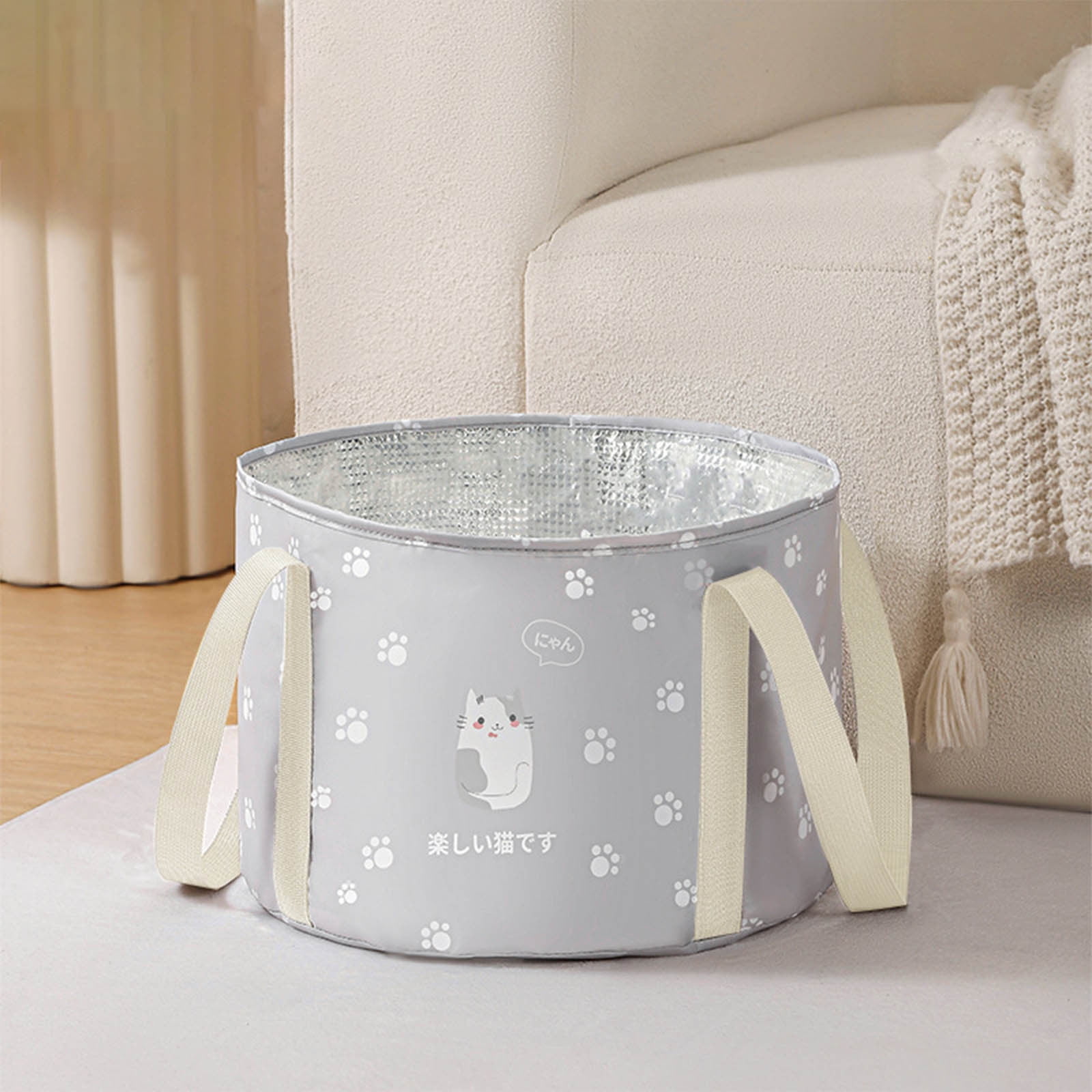 Xaoshaoyi 23L Collapsible Feet Bath Basin Soaking Bag for Kids ...