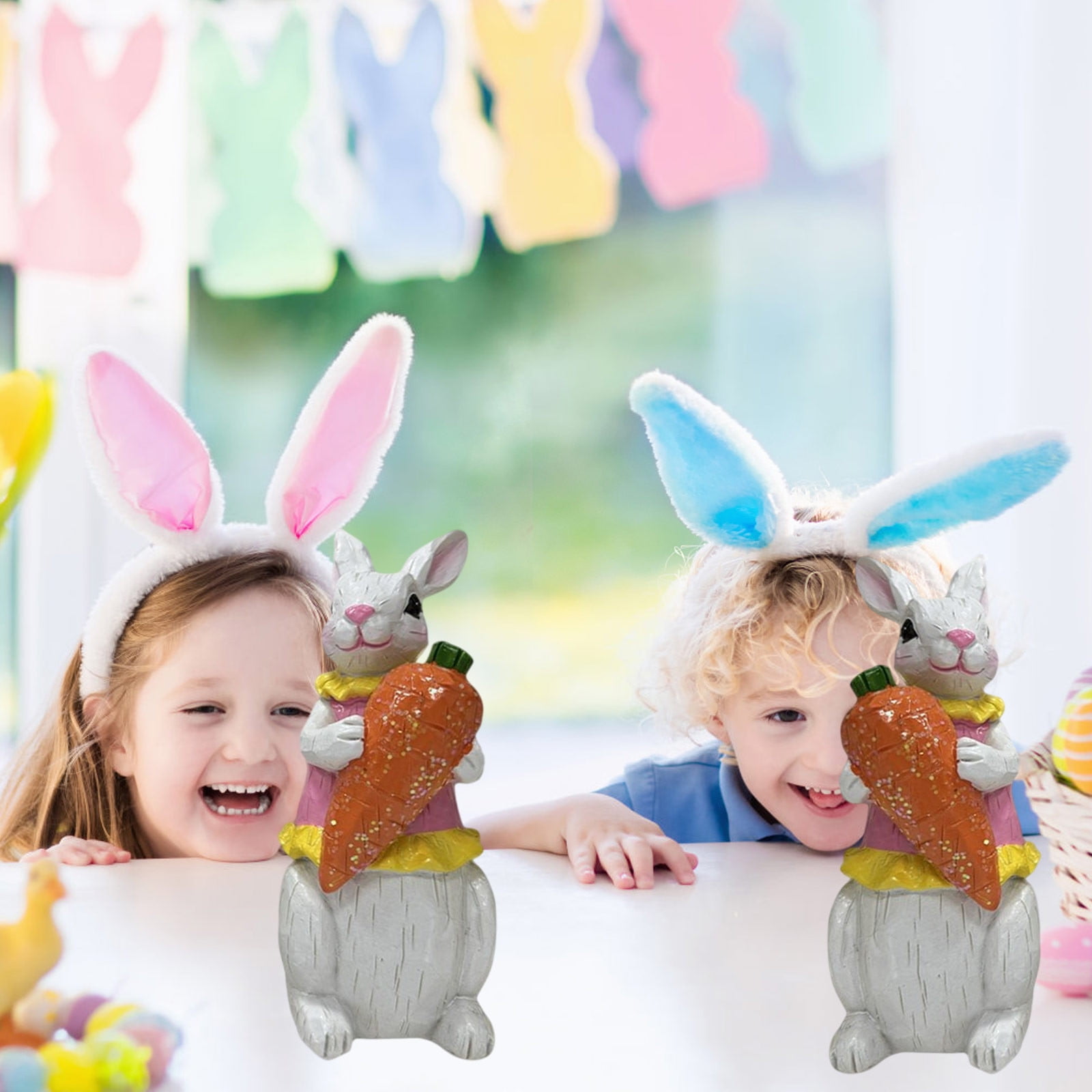 Xaoshaoyi An Easter Bunny Home Decorations Spring Easter Bunny ...