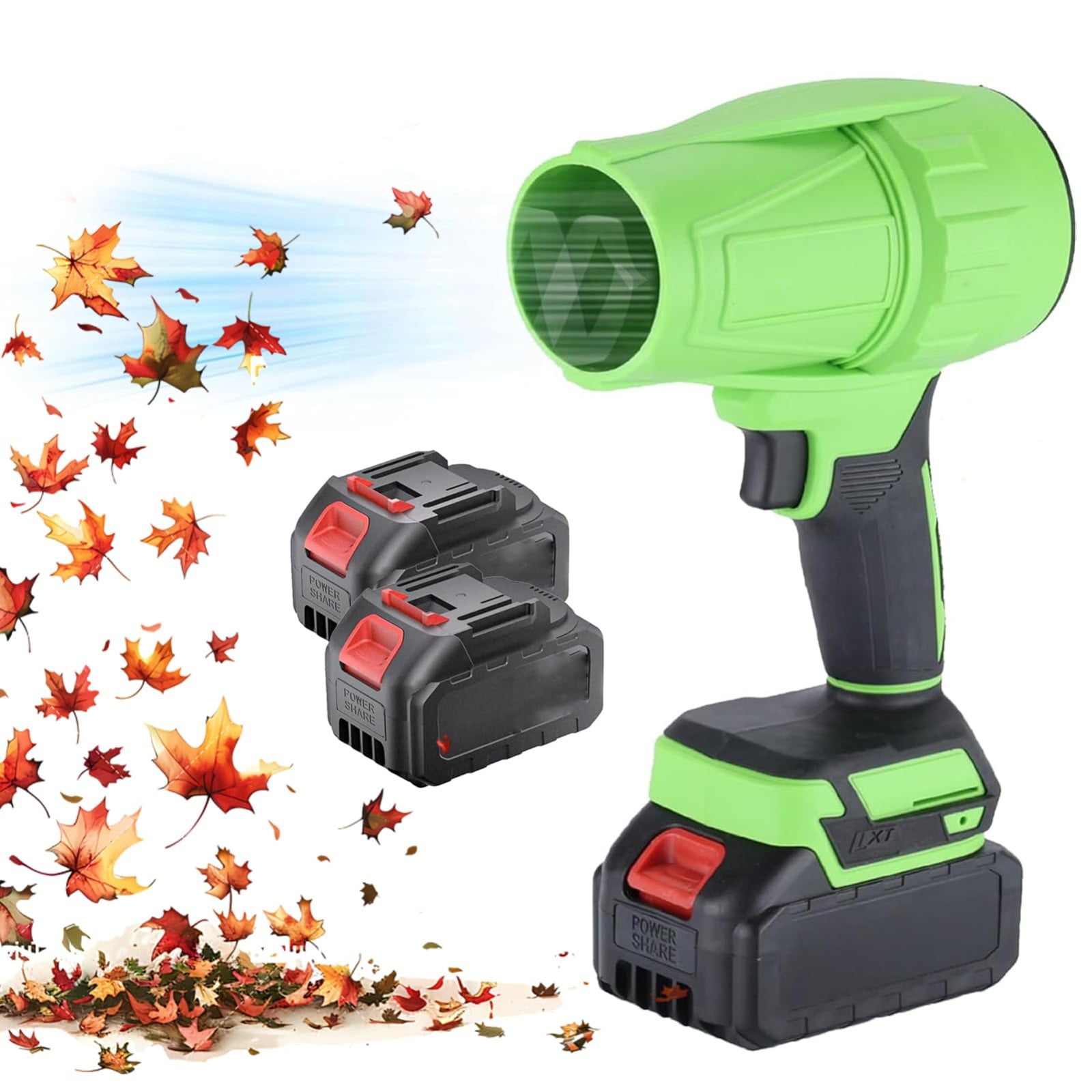 Xaoshaoyi Leaf Blower Handheld Turbo Super Power Air Duster With ...