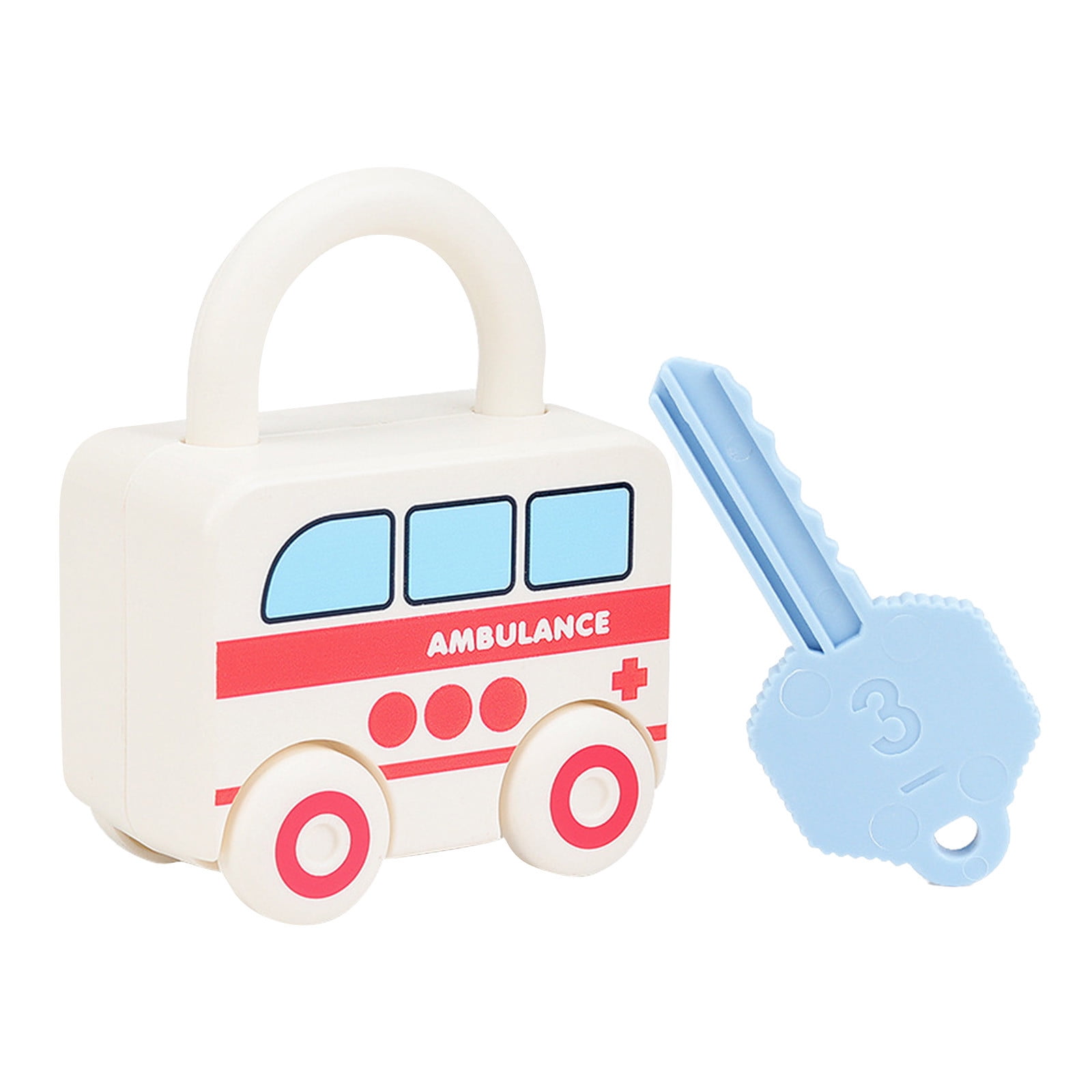 Xaoshaoyi Preschool Learning Activities Lock and Key Toy, Montessori ...