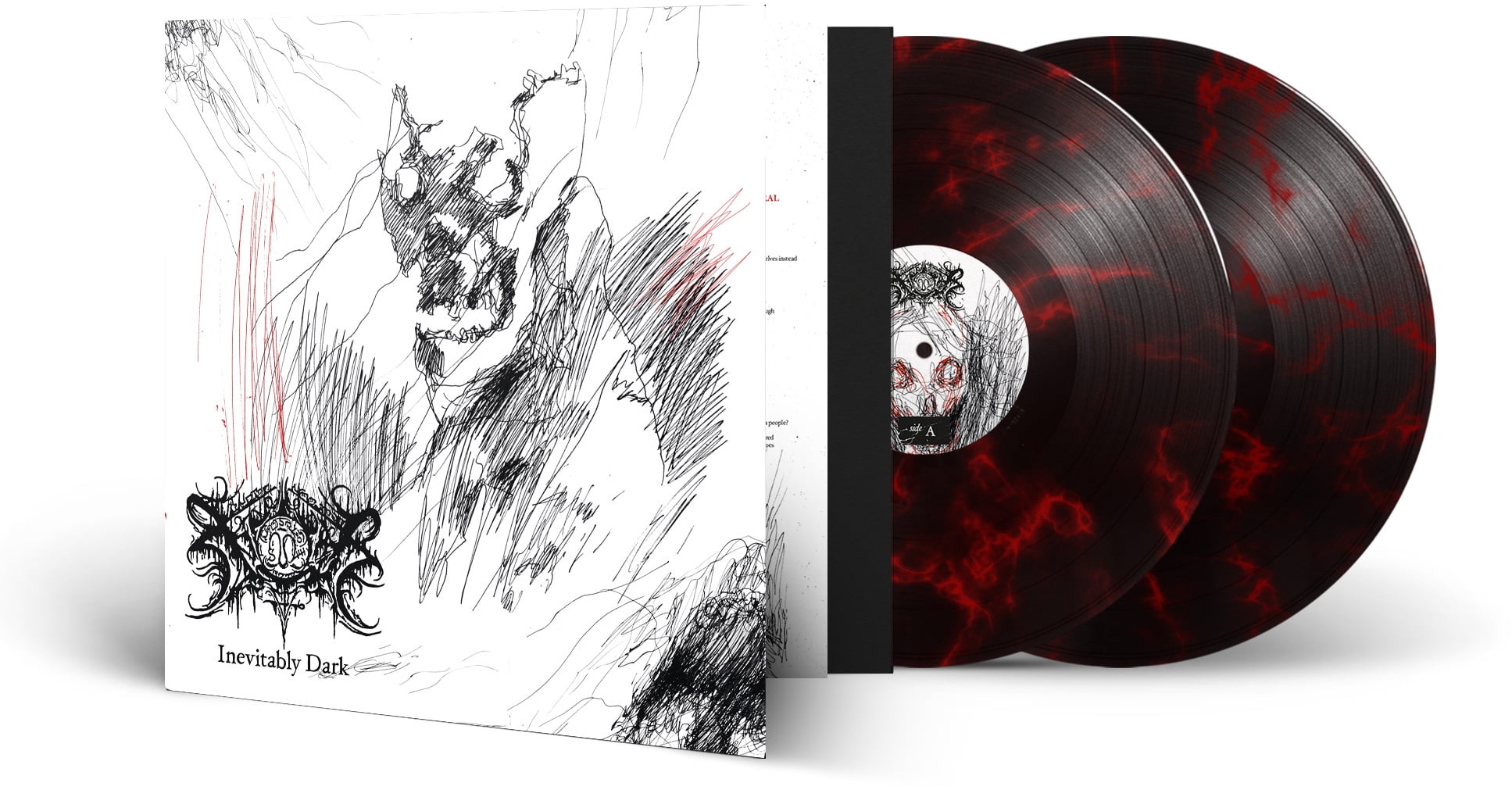 Xasthur - Inevitably Dark - Red/Black Marble - Music & Performance ...