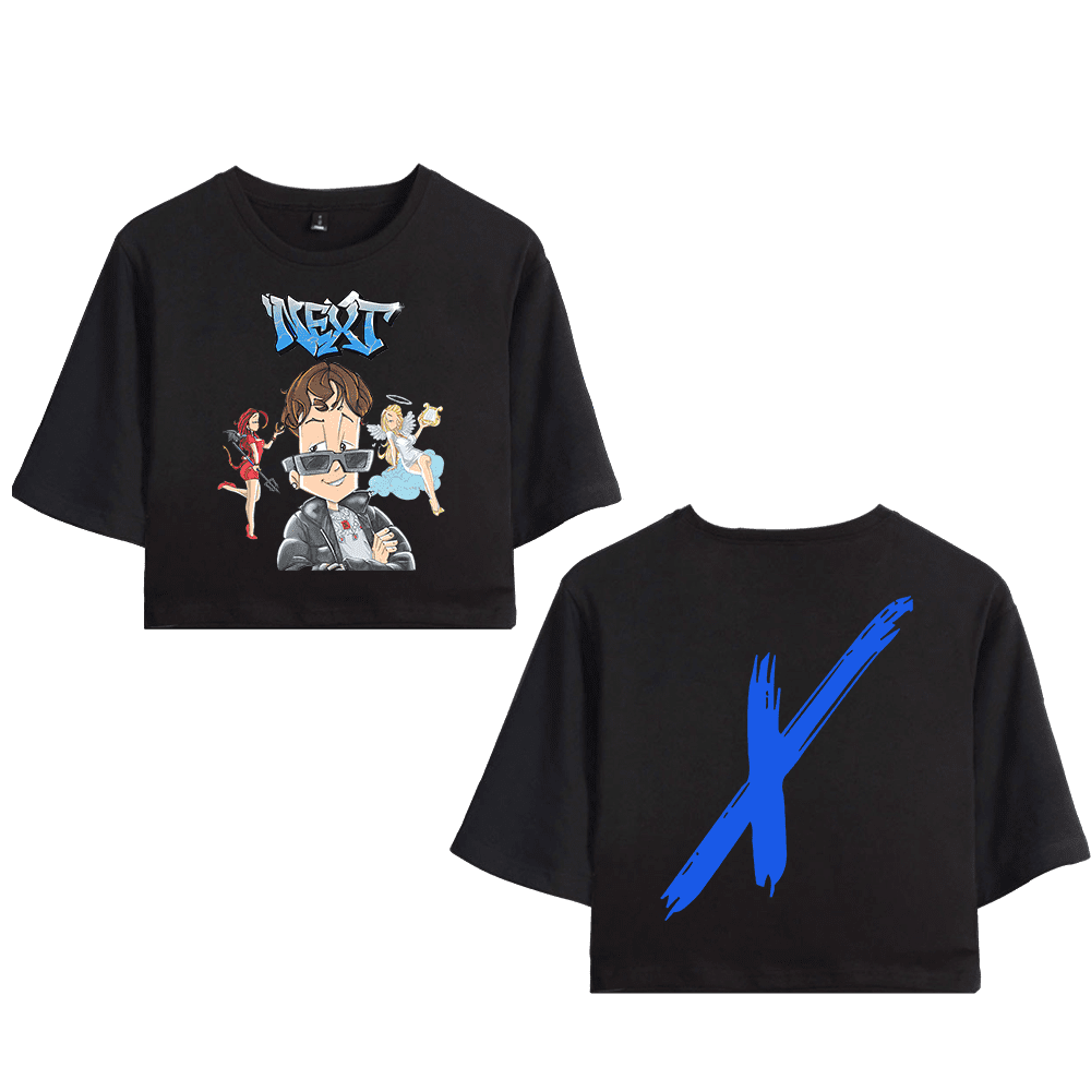 Xavi Merch Next Album Crop Top T-shirt Shorts Suits T Shirt Women Girls Short Sleeve Tees ...