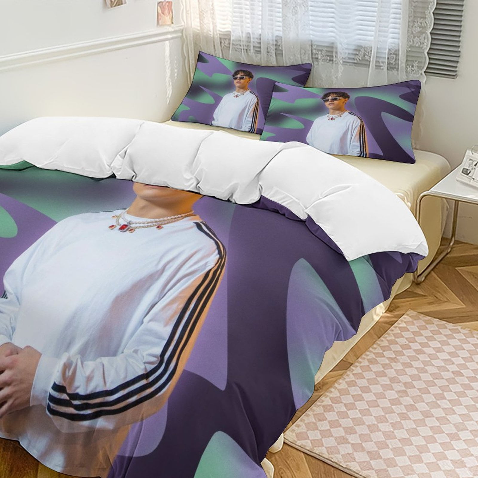 Xavi Singer Comforter Set Full Size for Boys Kids Teens Bedding Set ...