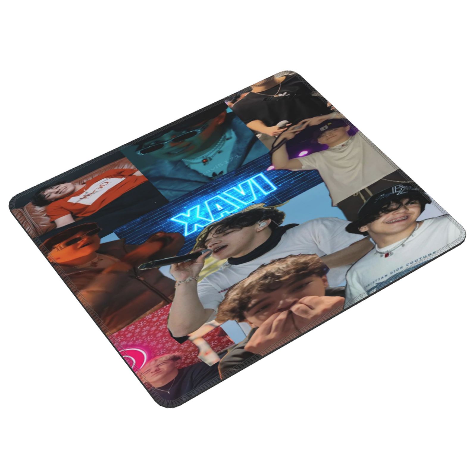 Xavi Singer Computer Mouse Mat with Anti-Slip Rubber Base Anti-Fray ...