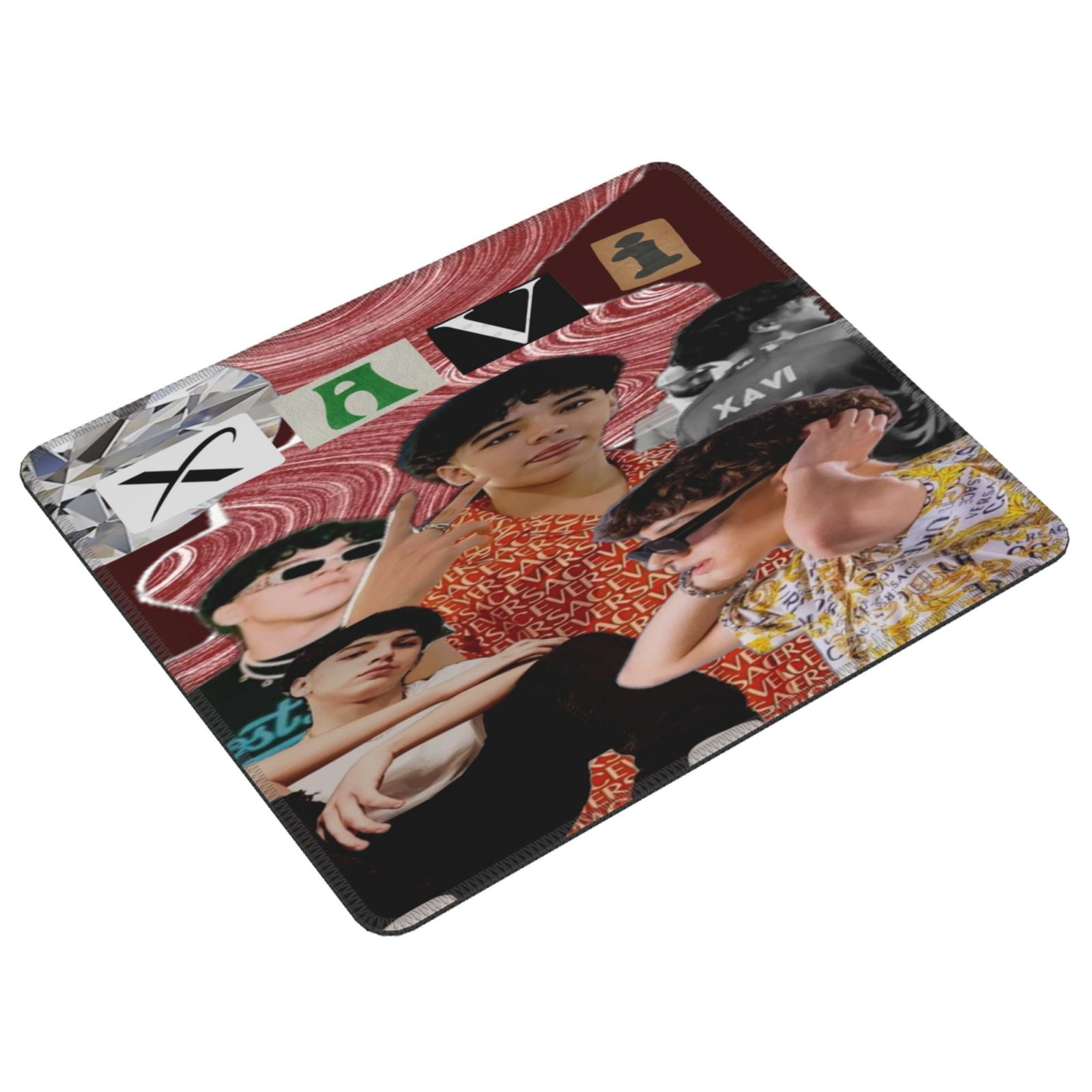 Xavi Singer Computer Mouse Mat with Anti-Slip Rubber Base Anti-Fray ...