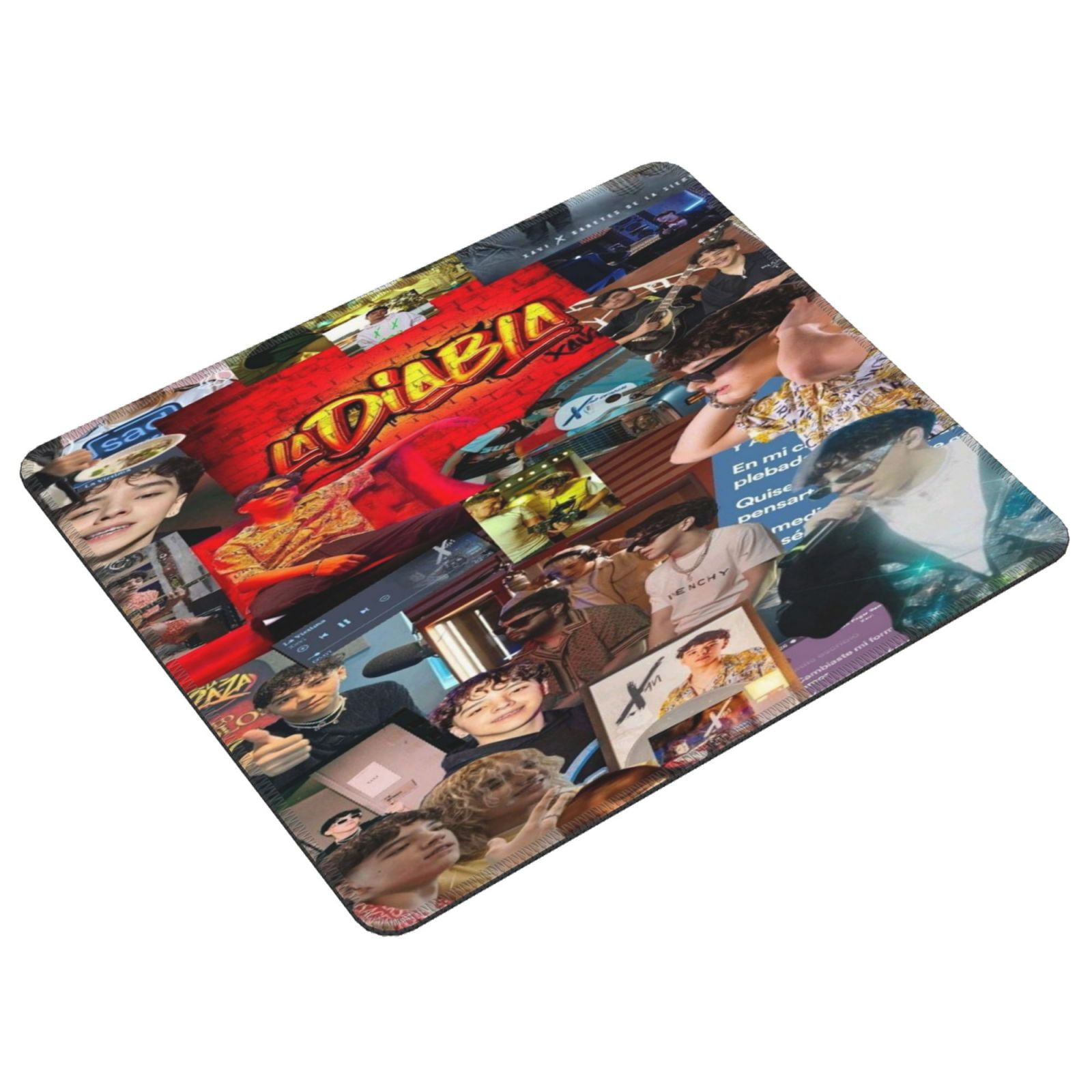 Xavi Singer Computer Mouse Mat with Anti-Slip Rubber Base Anti-Fray ...