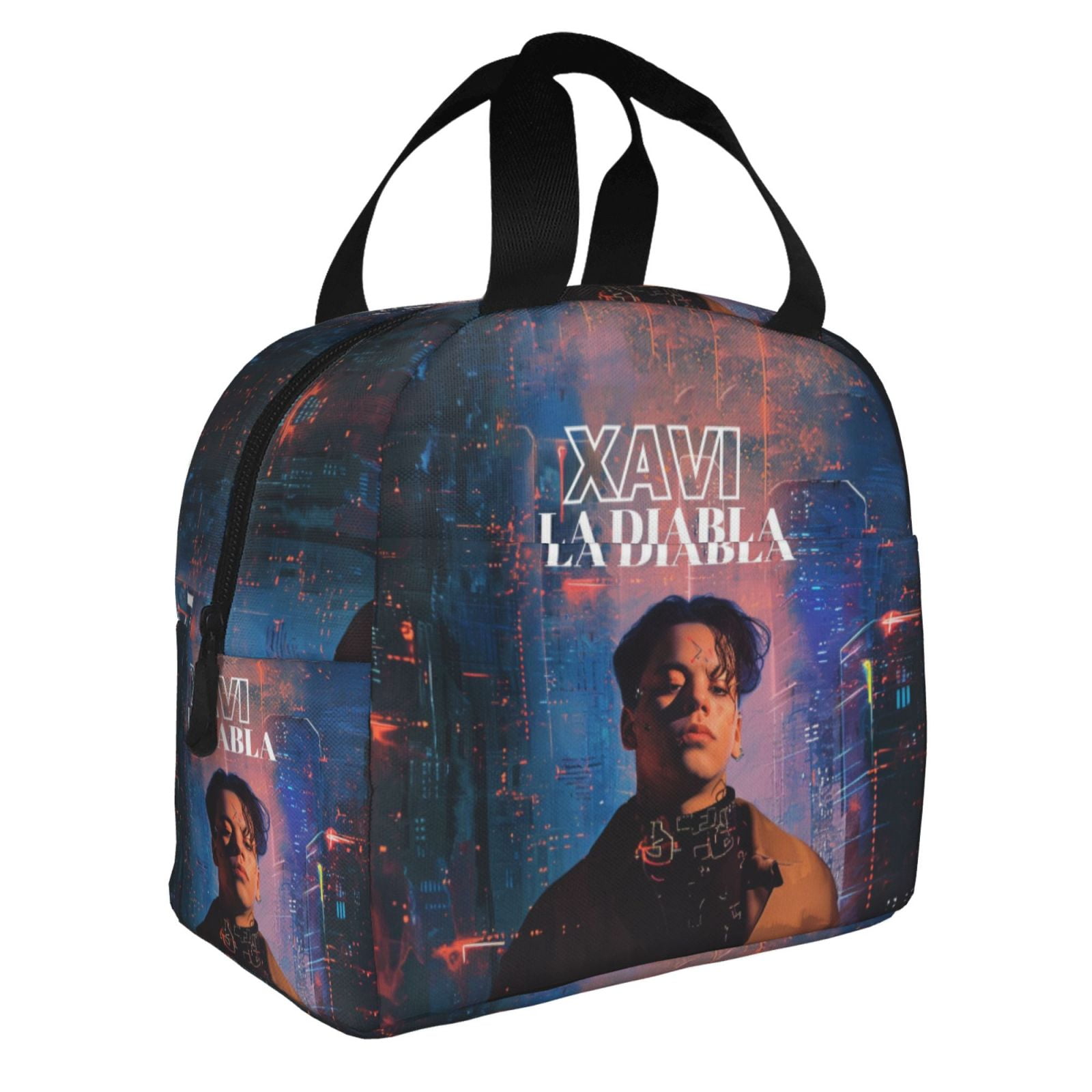 Xavi Singer Insulated Lunch Bag Adults Lunch Box Tote Bag - Keeps Food ...