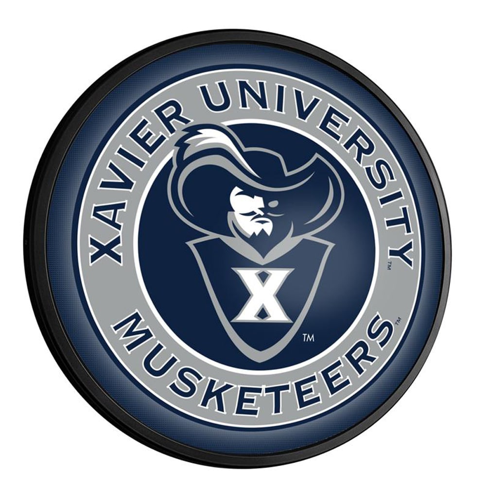 Xavier Musketeers 18'' x 18'' Mascot Slimline Illuminated Wall Sign ...