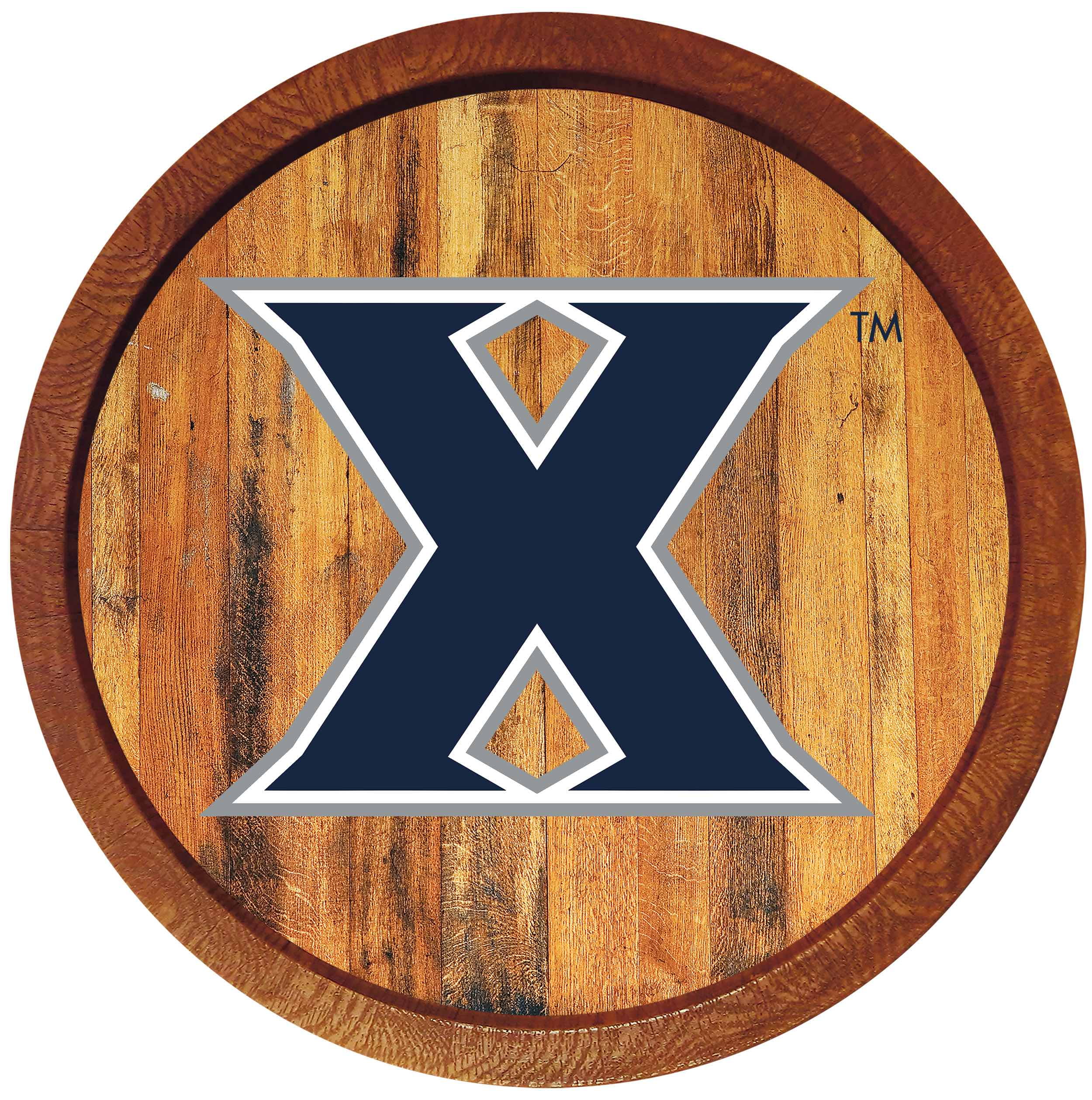 Xavier Musketeers 21'' x 21'' Color Logo Faux Barrel Top Sign - Walmart.com
