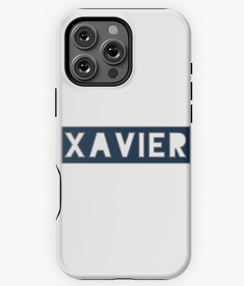 Xavier Name Graphic Design Art N3627 Phone Case for iPhone 17 16 15 14 ...
