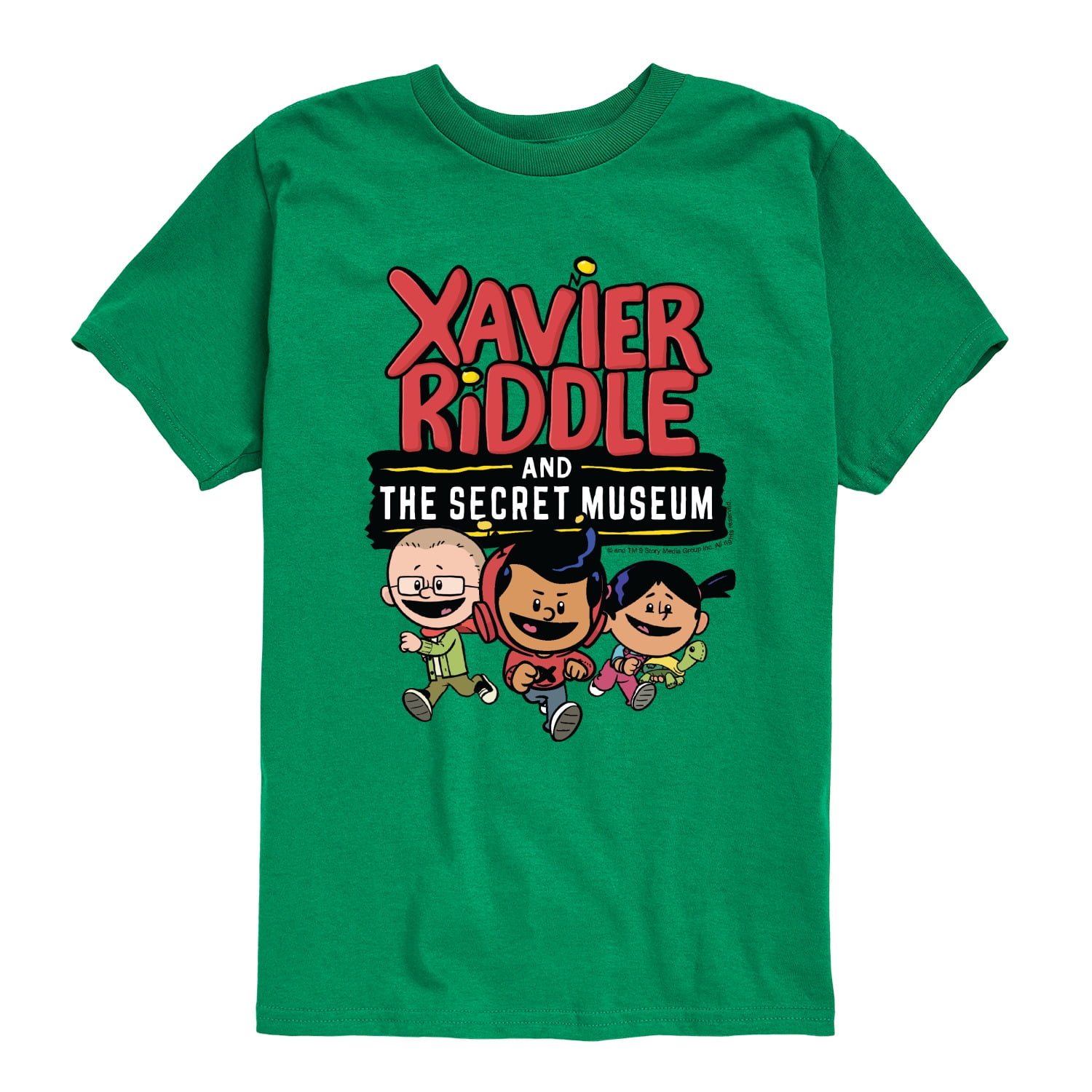 Xavier Riddle And The Secret Museum - Logo - Toddler And Youth Short ...