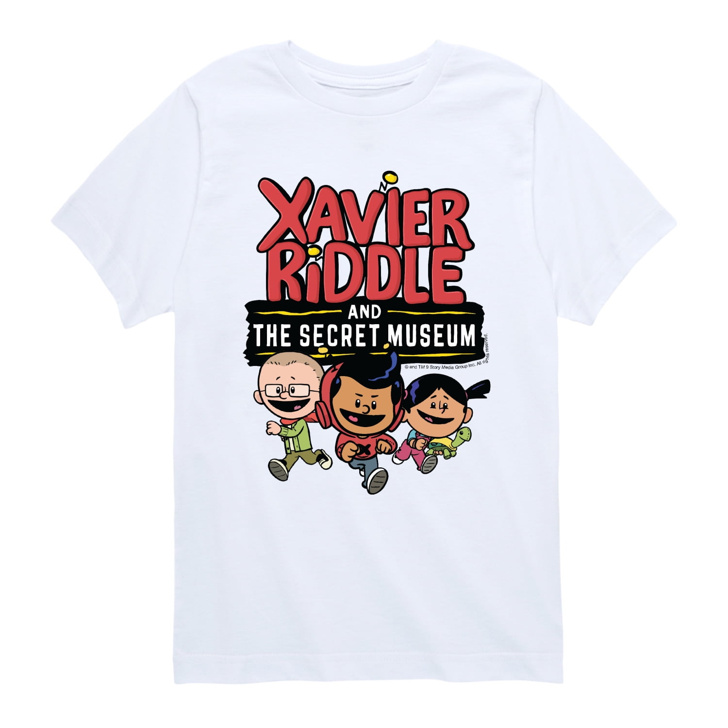 Xavier Riddle And The Secret Museum - Logo - Toddler And Youth Short ...