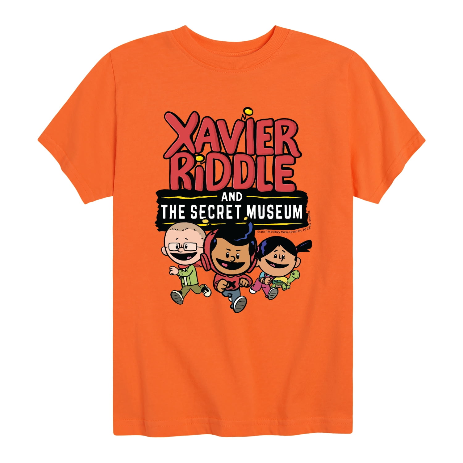 Xavier Riddle And The Secret Museum - Logo - Toddler And Youth Short ...
