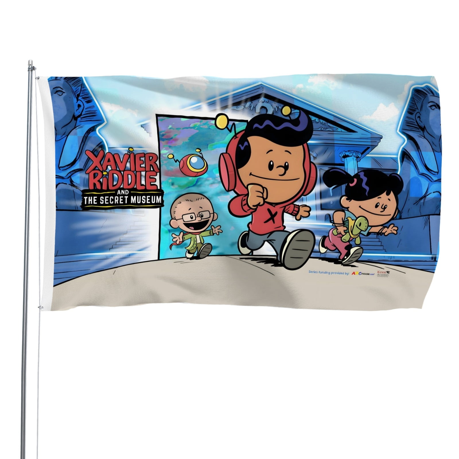 Xavier Riddle and the Secret Museum-themed Printed Flag Perfect gift ...