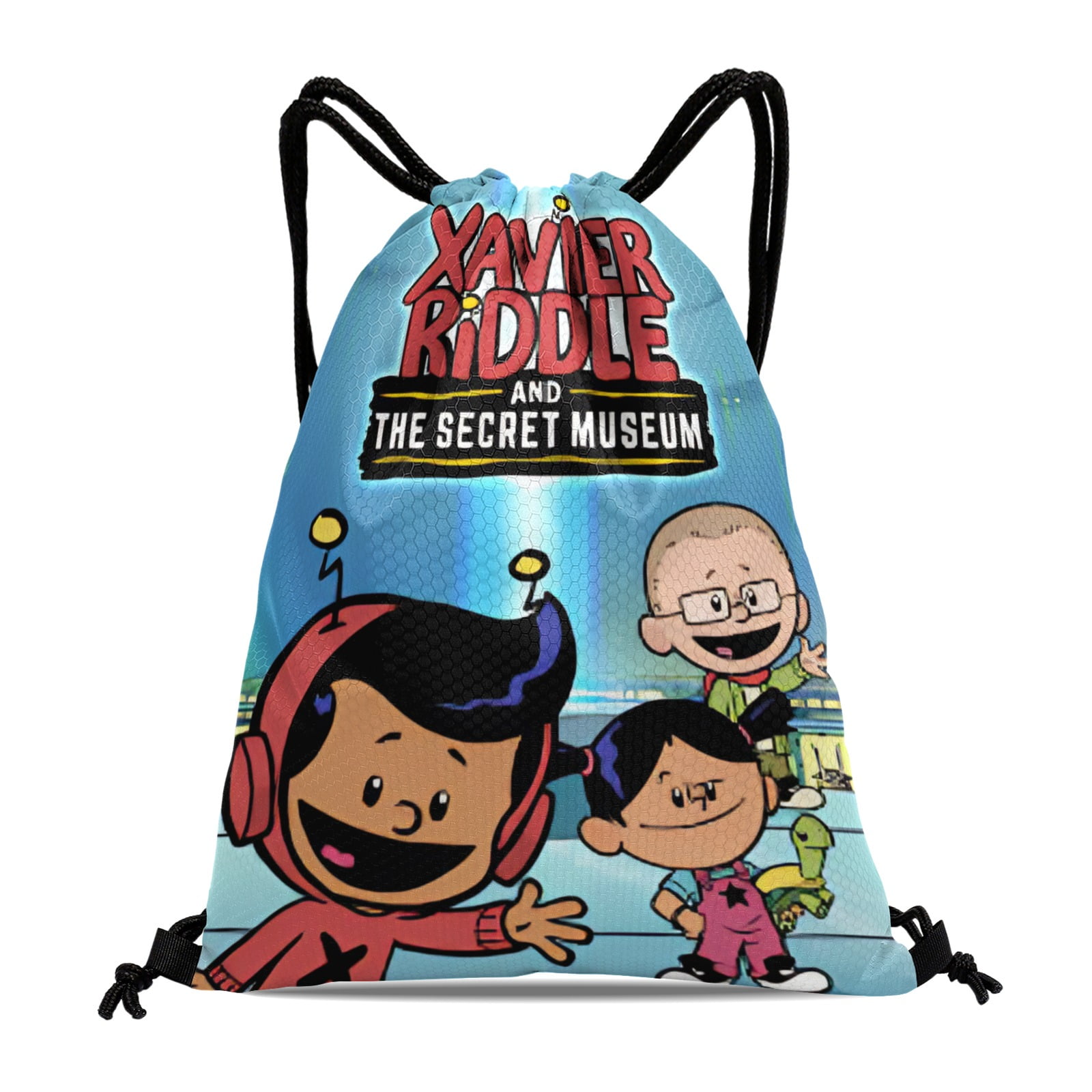 Xavier Riddle and the Secret Museum Drawstring Backpack Bag Party ...