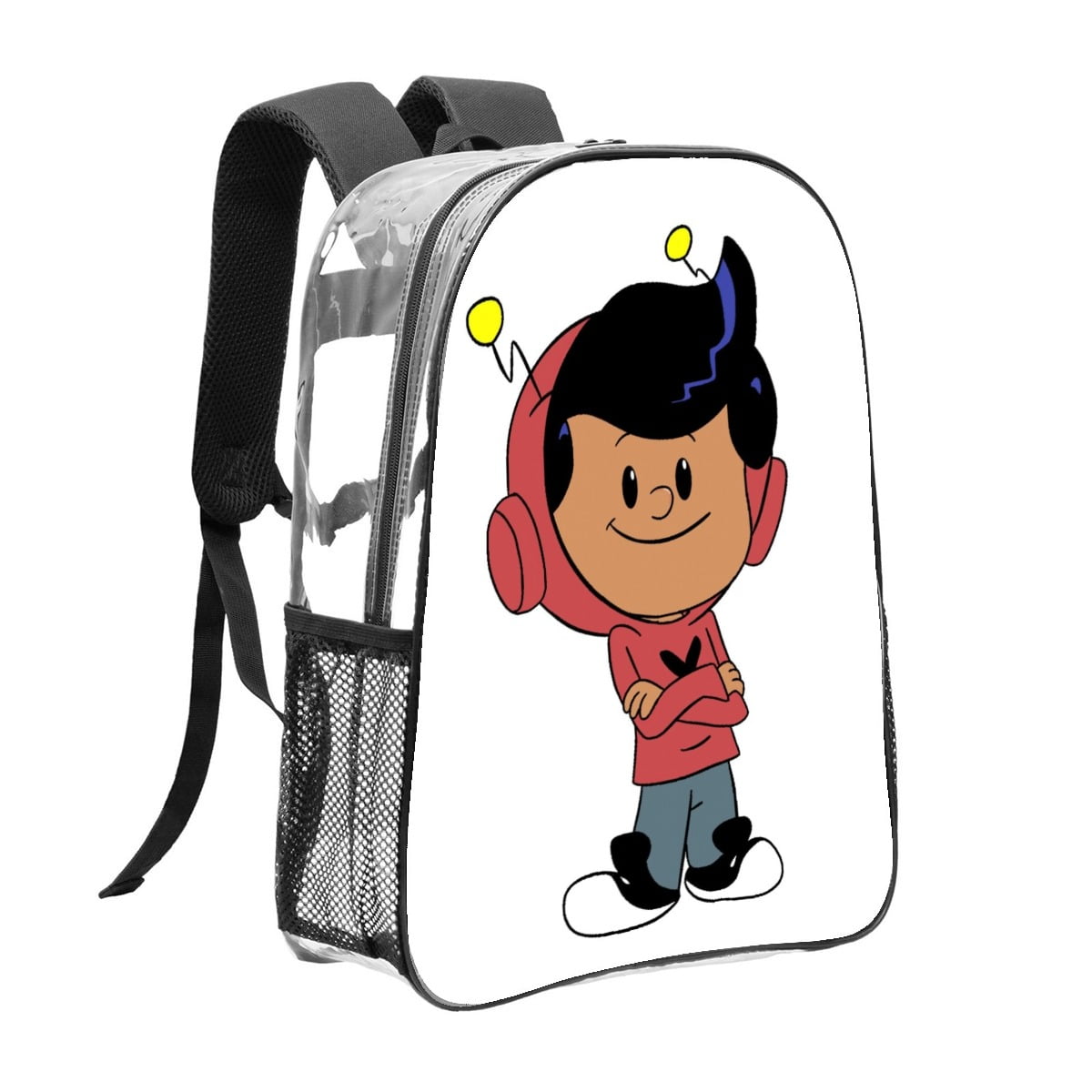 Xavier Riddle and the Secret Museum Pattern Transparent Backpack ...