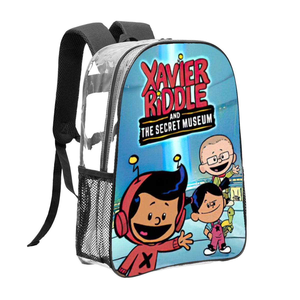 Xavier Riddle and the Secret Museum Pattern Transparent Backpack ...