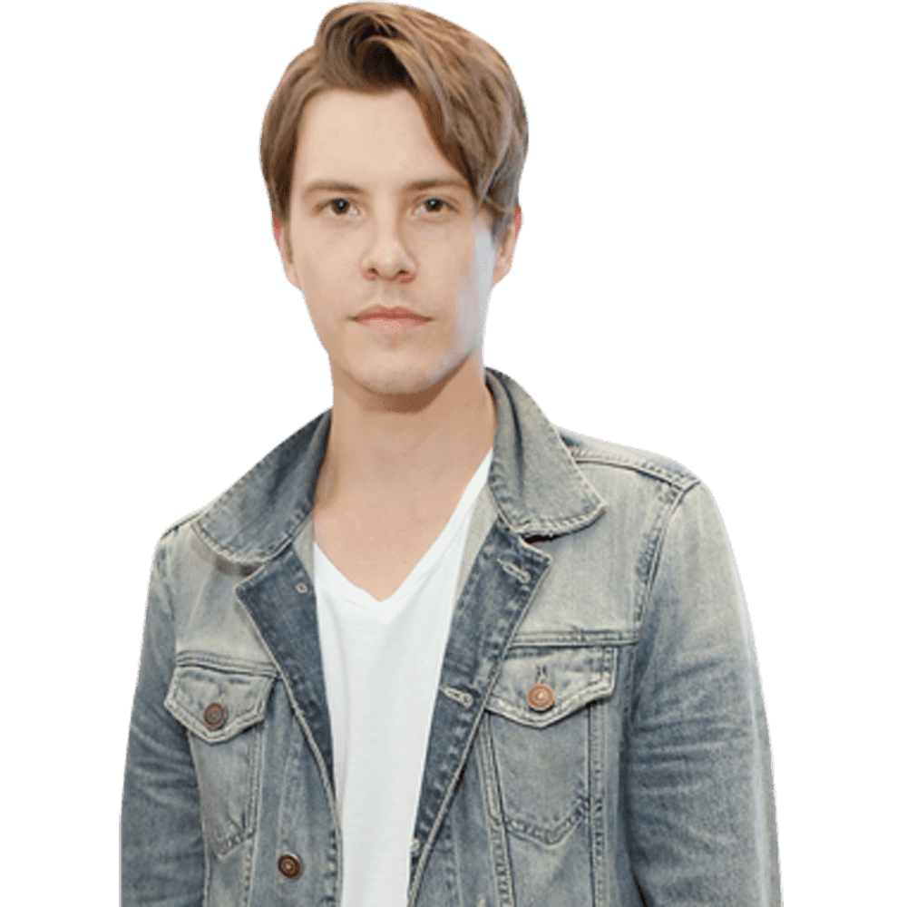 Xavier Samuel (Denim Jacket) Half Body Buddy Cutout - Walmart.com