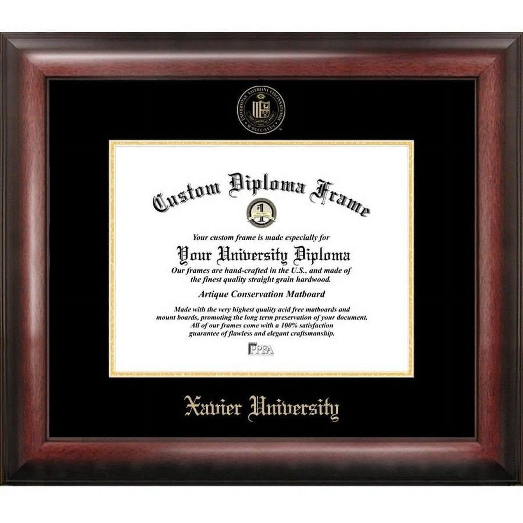 Free Shipping! Xavier Musketeers Gold Embossed Diploma Frame 8.5x11 ...