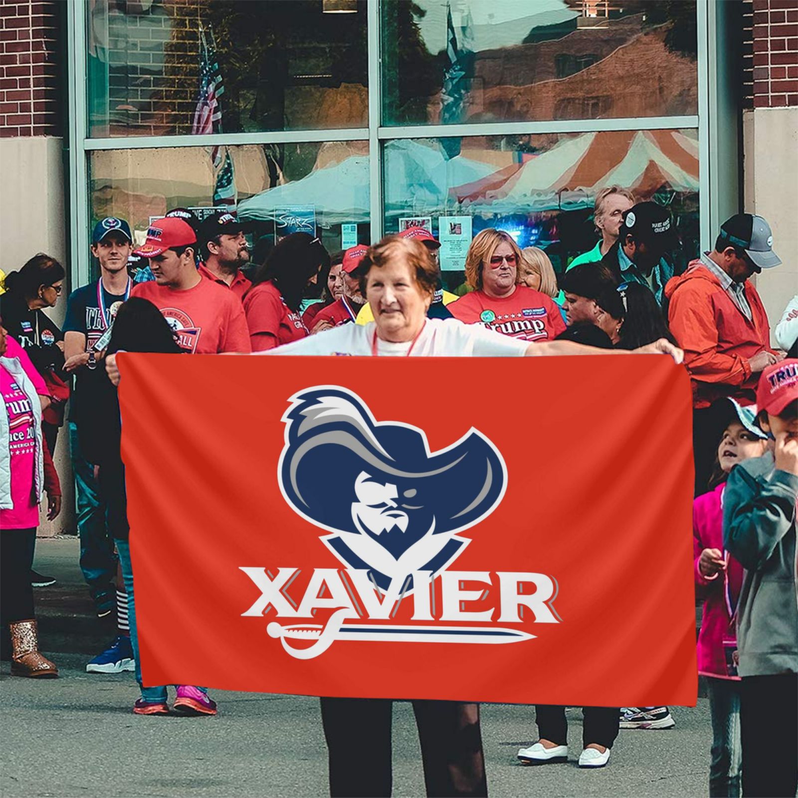 Xavier University Flag 3x5ft, Home Garden Flag, Suitable For Indoor Or ...