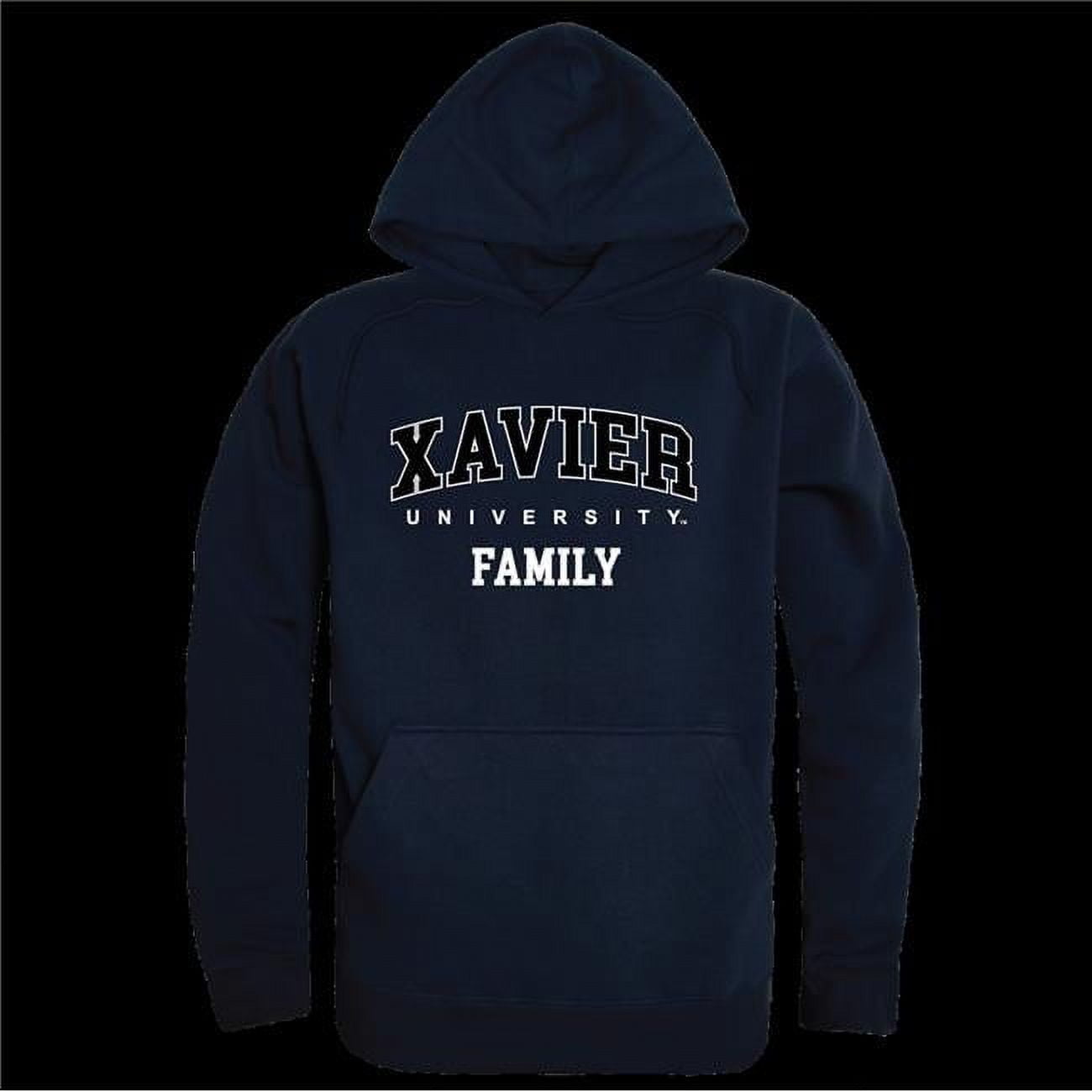Xavier University of Louisiana Musketeers Family Hoodie, Navy - Extra ...