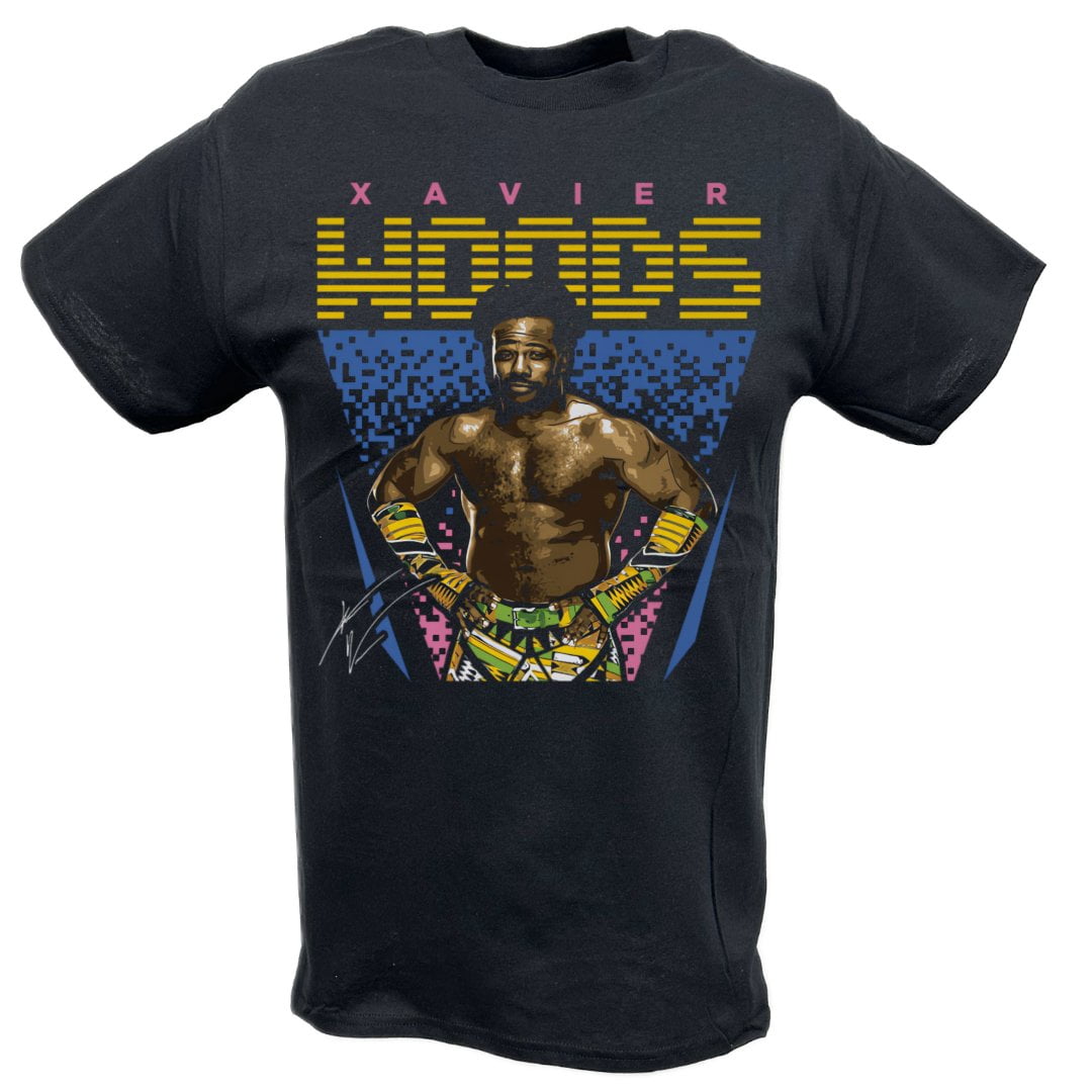 Xavier Woods Pose BlackT-shirt - Walmart.com