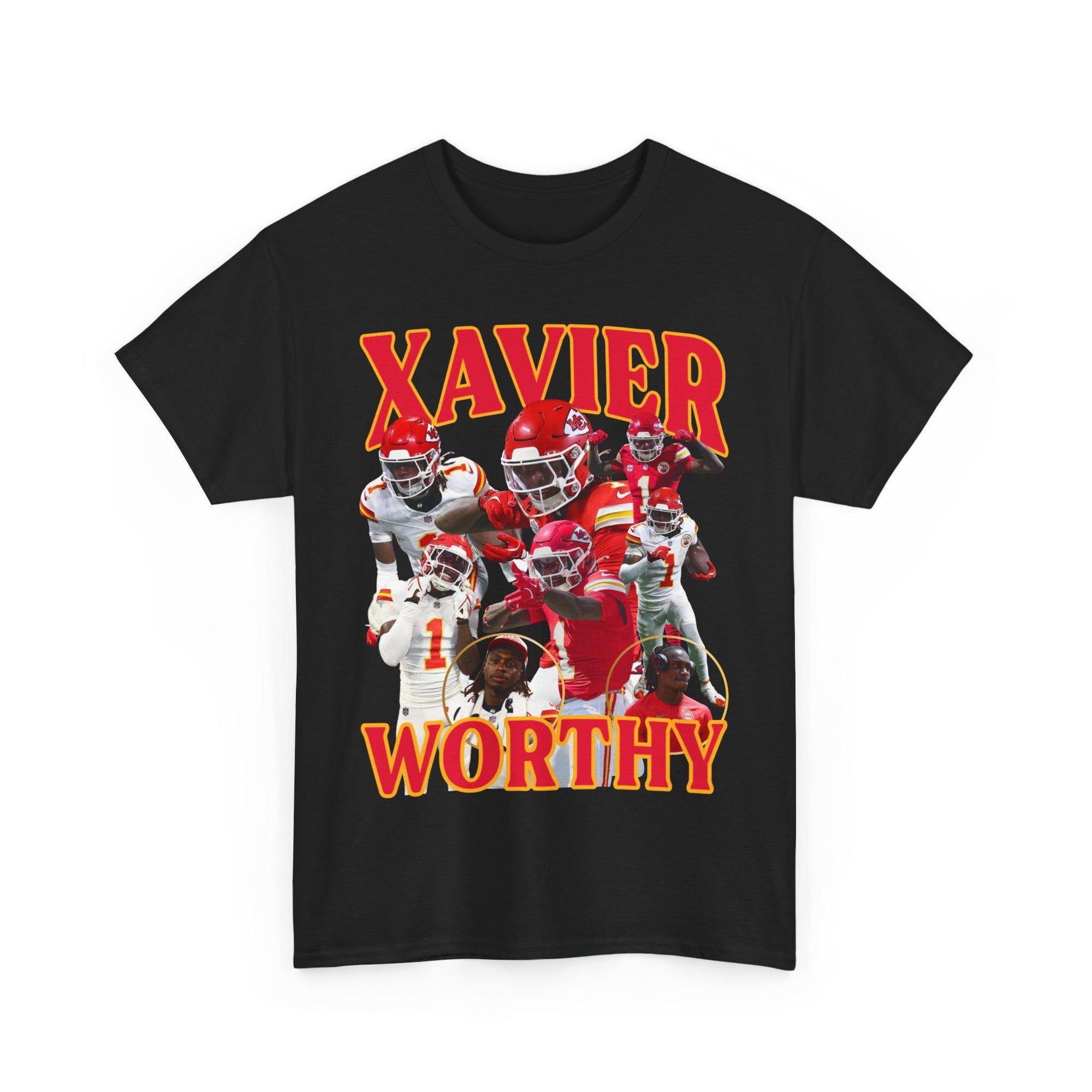 Xavier Worthy Chiefs T-shirt. Available in multiple colors. - Walmart.com